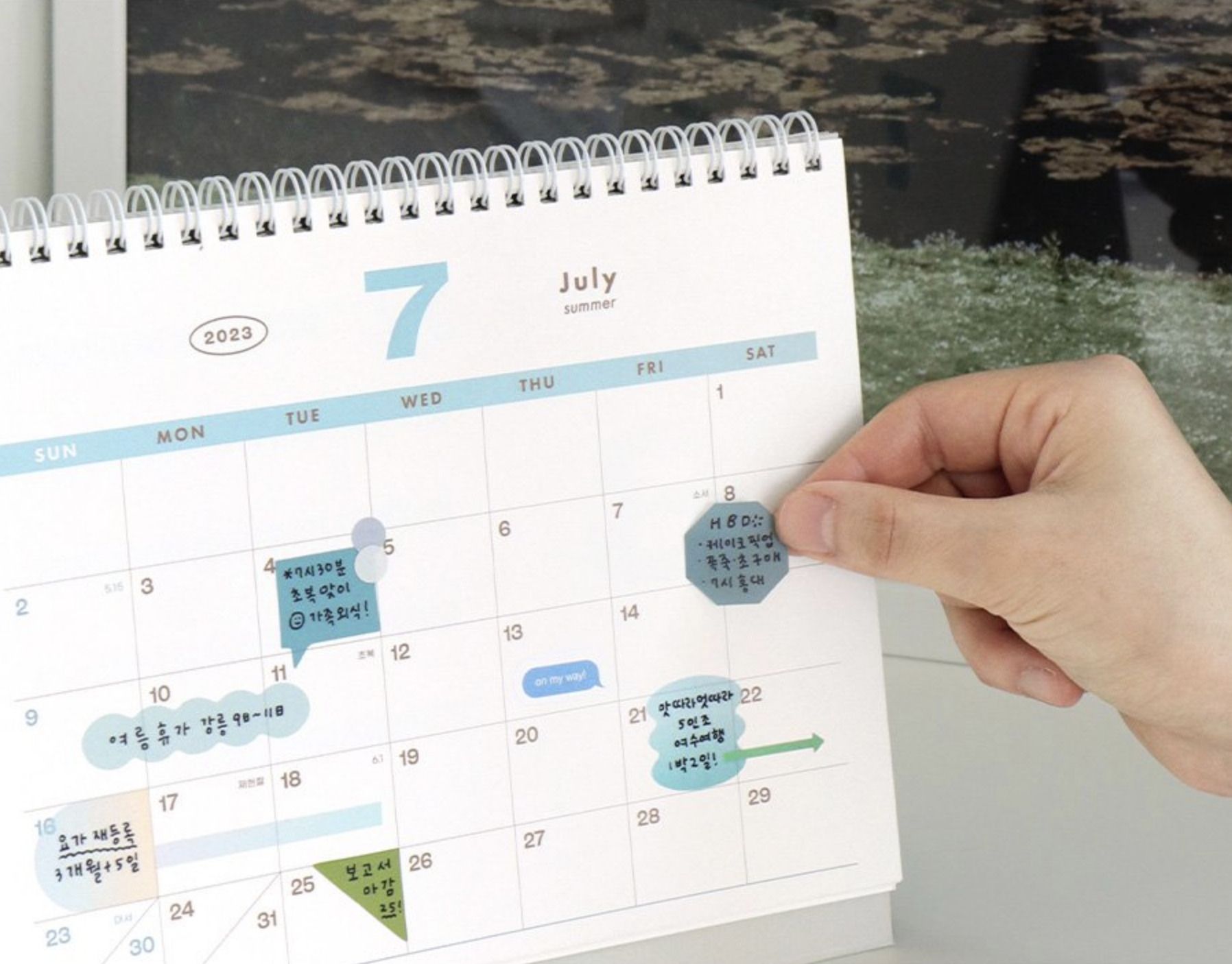 MochiThings: Shape Index Point Sticky Note Set