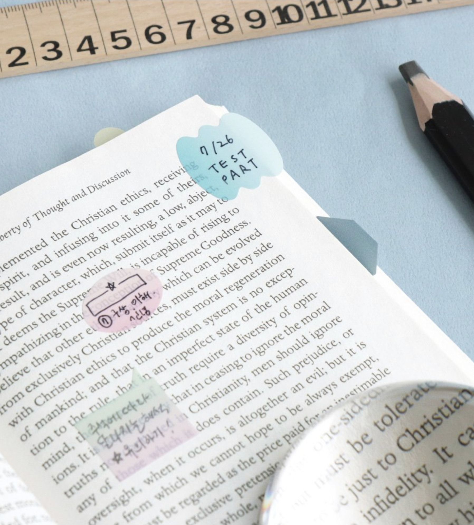 MochiThings: Shape Index Point Sticky Note Set