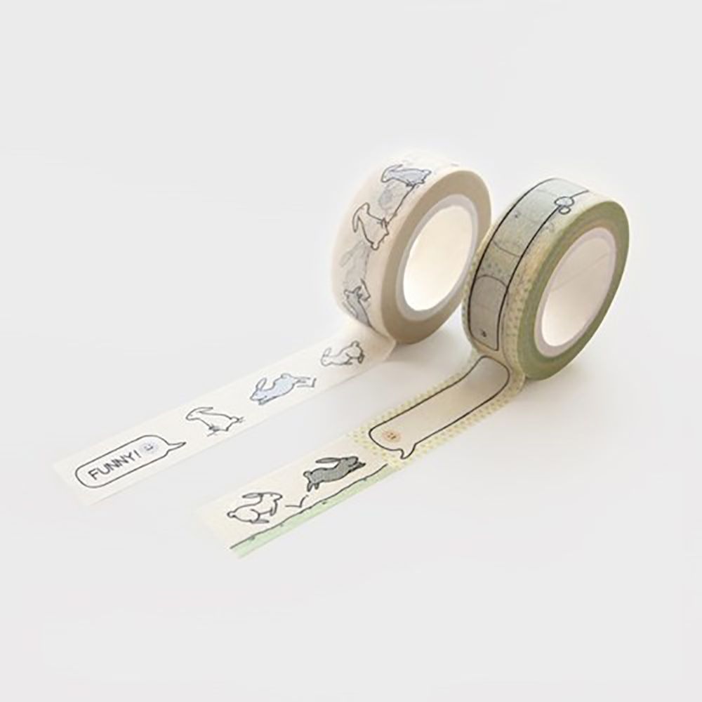 MochiThings: Jumping Rabbit Masking Tape