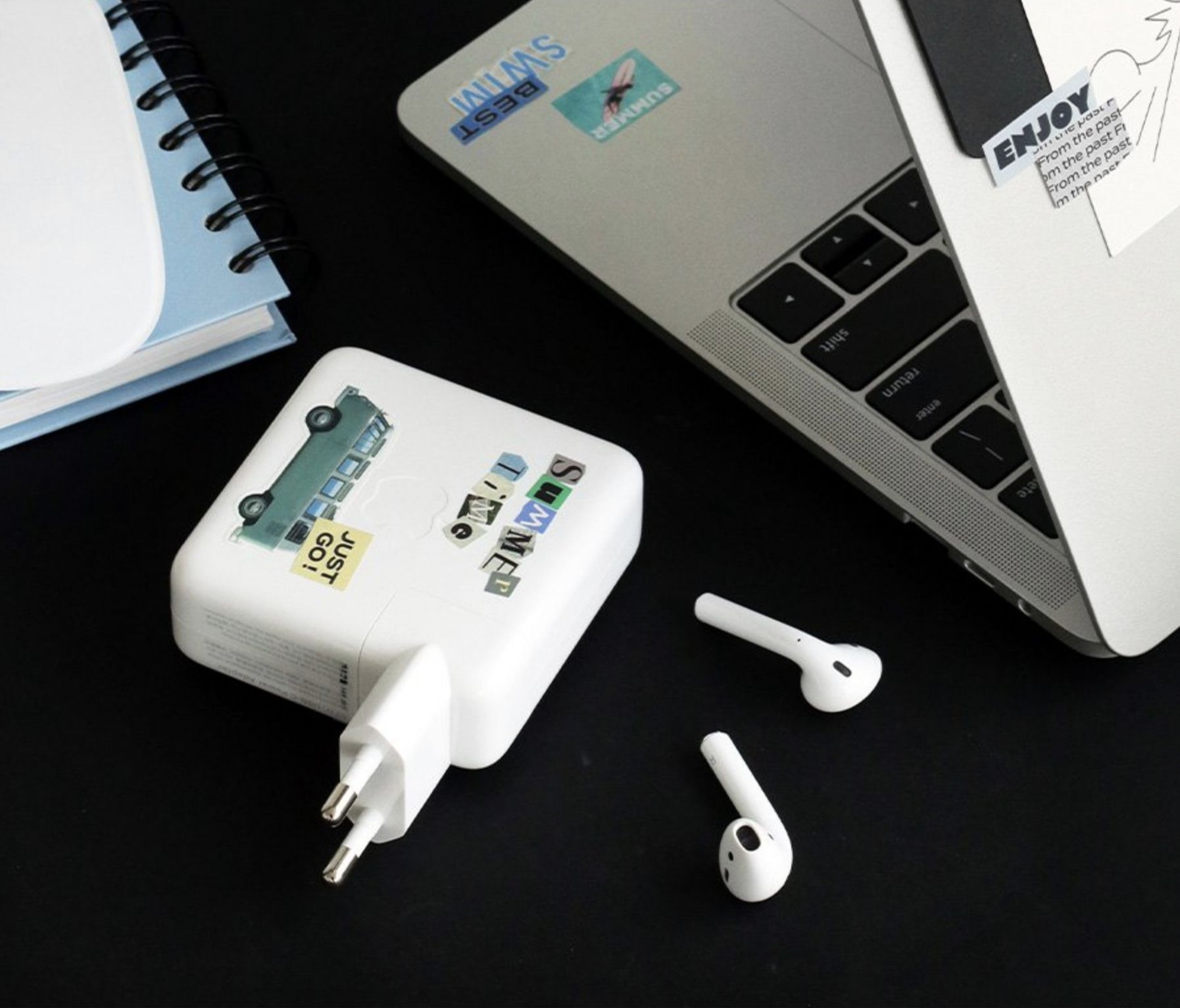 MochiThings: 6pcs Magazine Collage Sticker Set