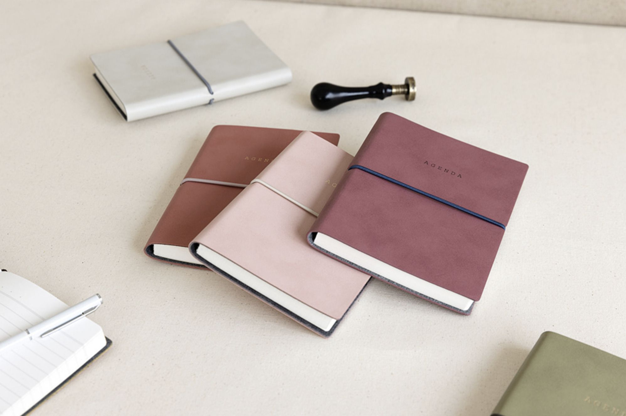 MochiThings: Small Agenda Lined Notebook v4