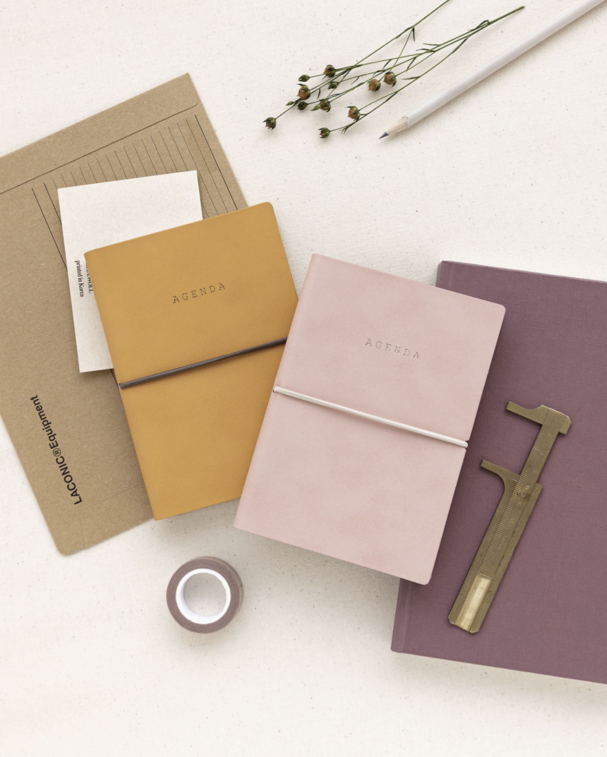 MochiThings: Small Agenda Lined Notebook v4