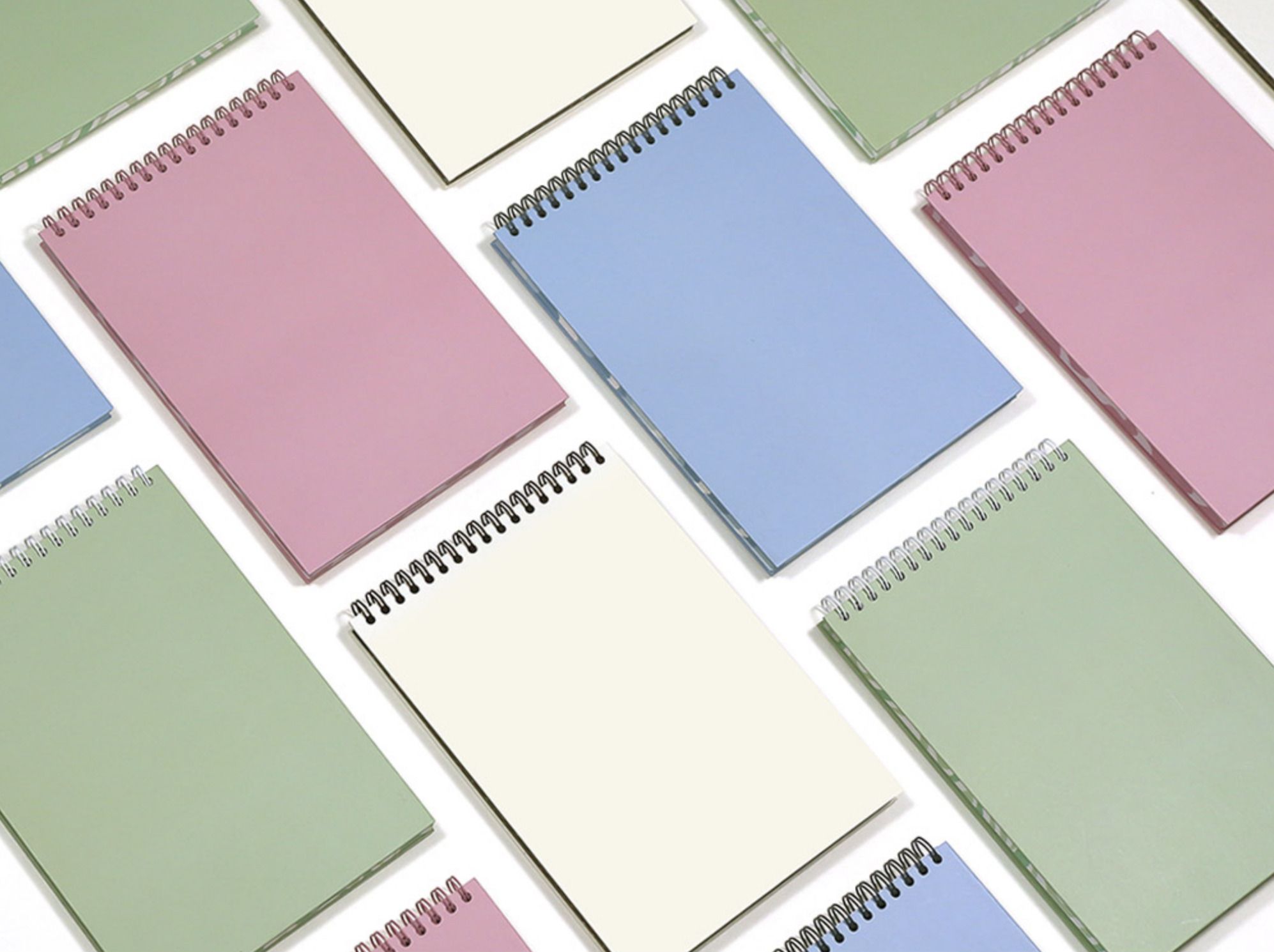 MochiThings: Vivid Pattern Spiral Notebook