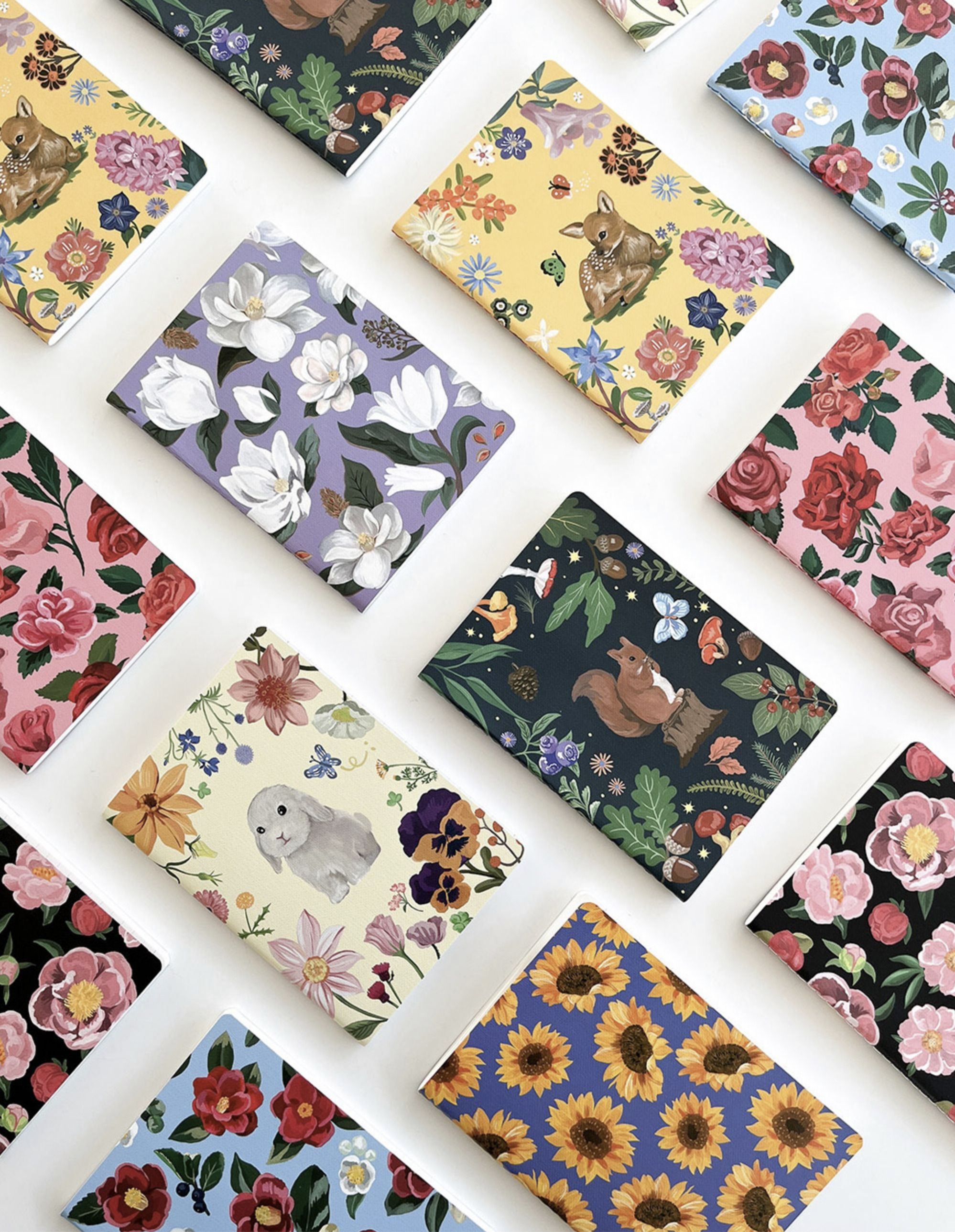 MochiThings: Small Blooming Lined Notebook