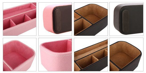 MochiThings: Leather Desk Organizer Tray v1