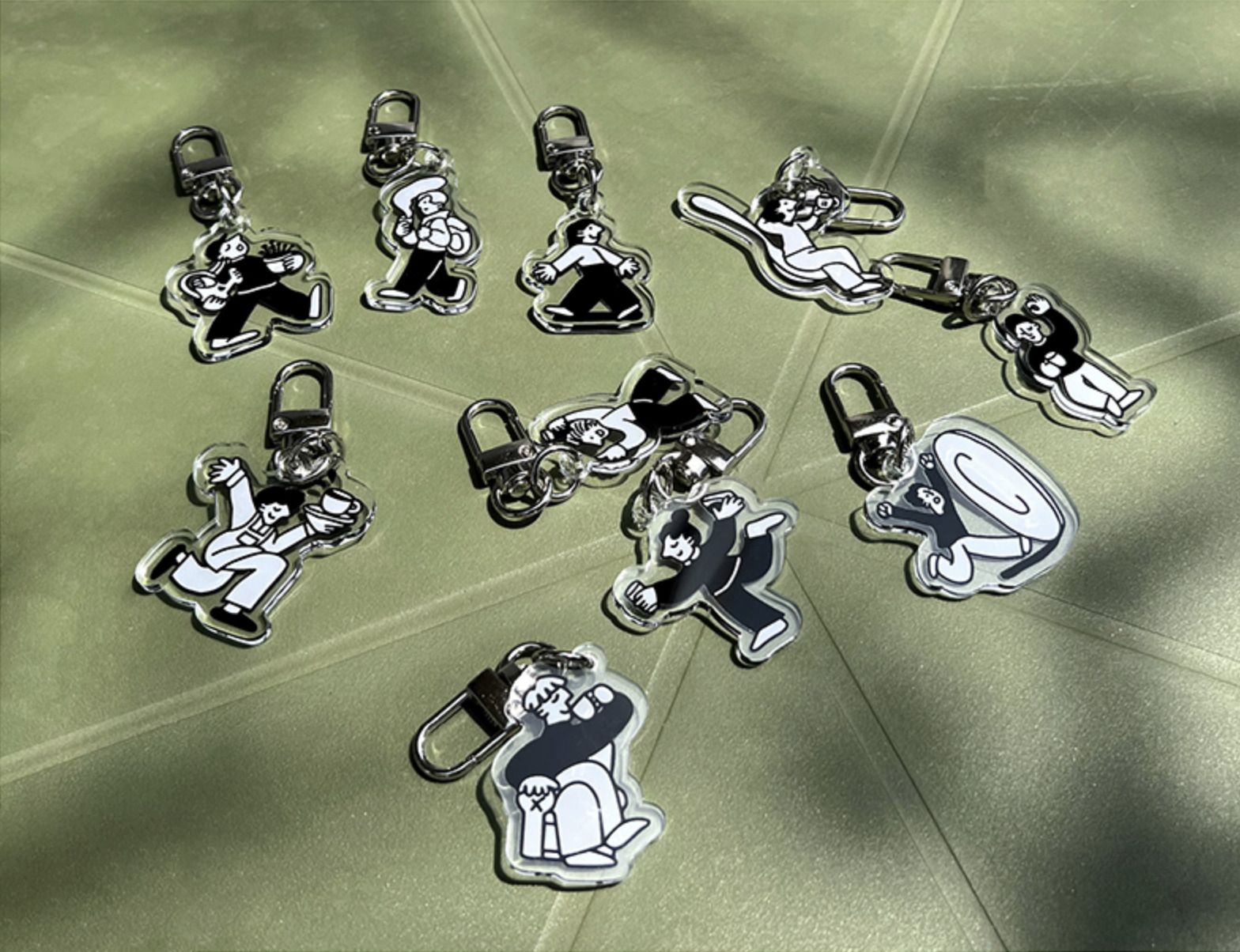 MochiThings: Themed Acrylic Key Ring v2