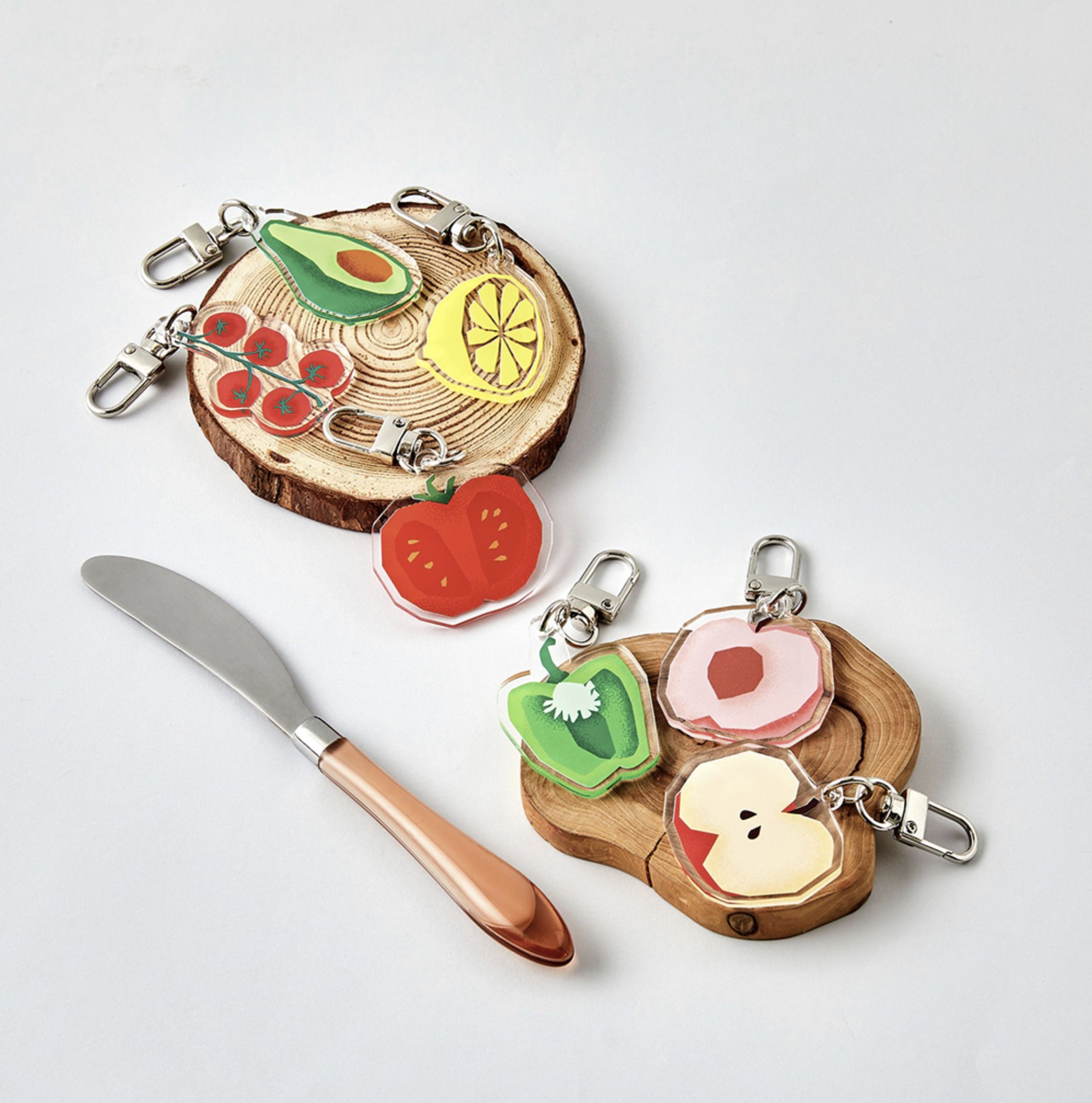 MochiThings: Themed Acrylic Key Ring v3
