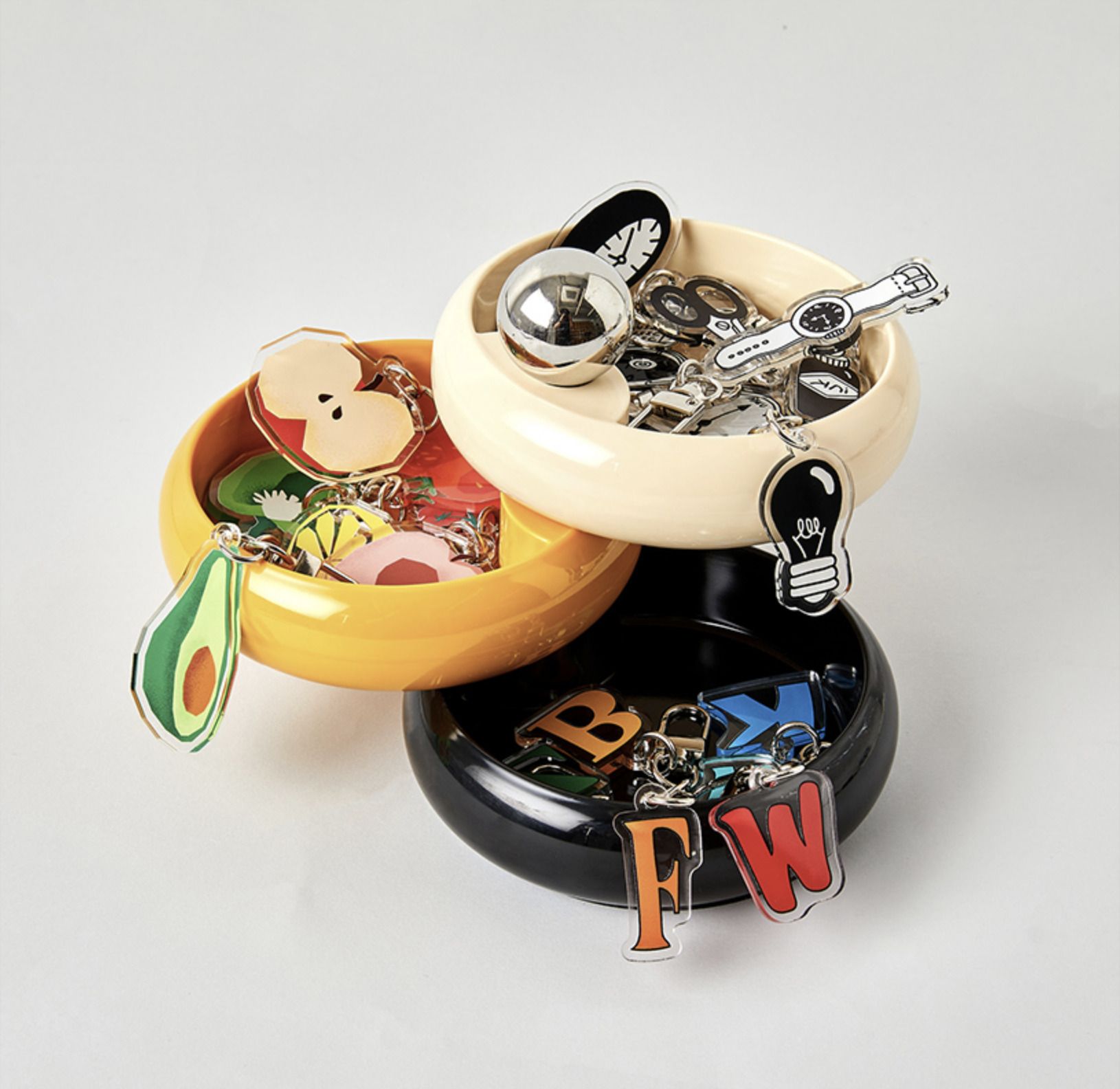 MochiThings: Themed Acrylic Key Ring v3