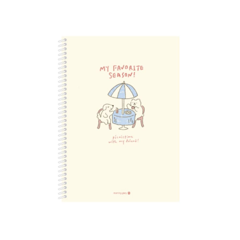 MochiThings: Large Favorite Spiral Lined Notebook
