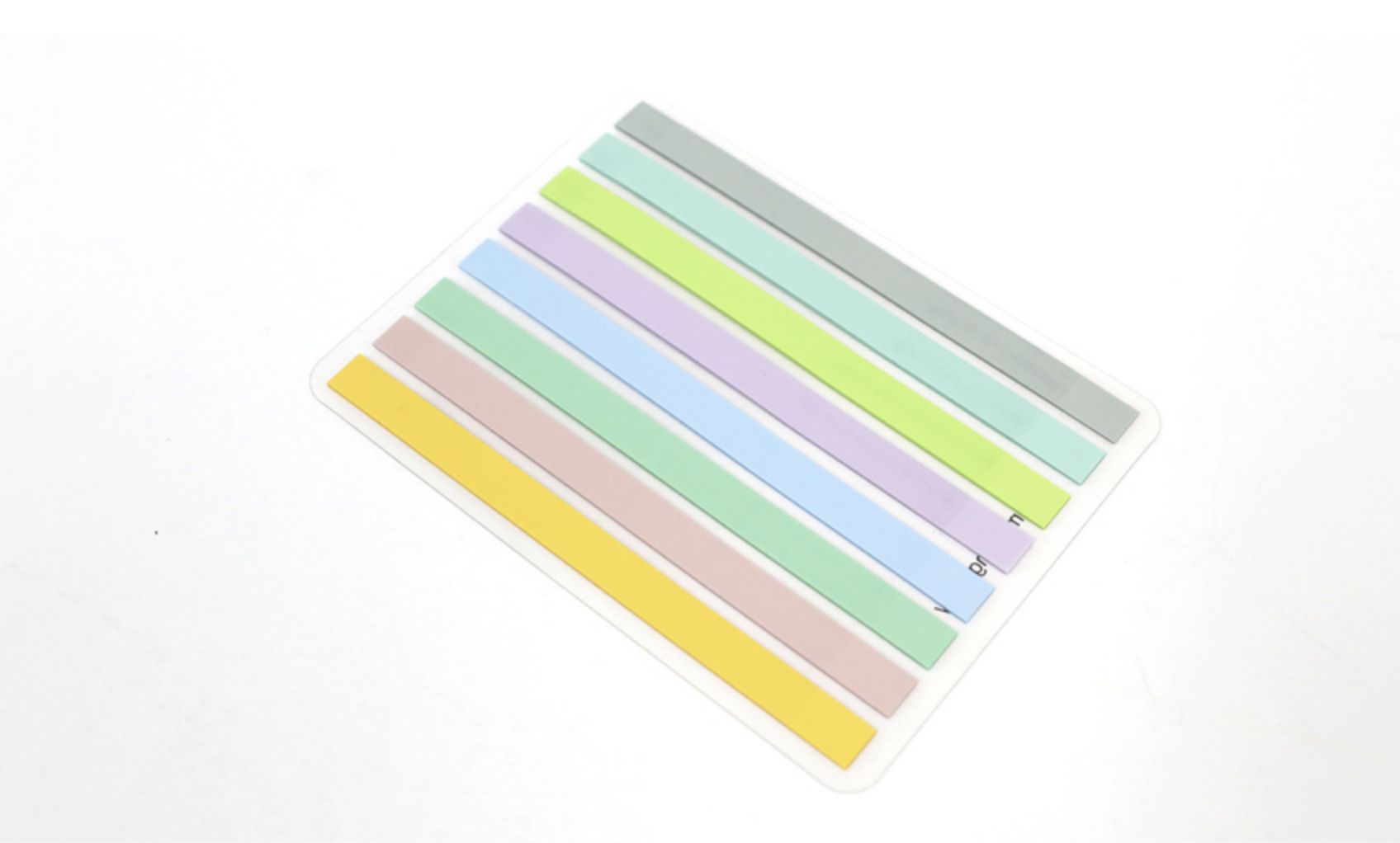 MochiThings: Long Colorful Highlighter Sticky Note Set