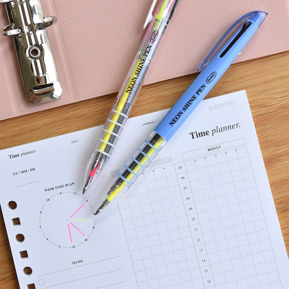 MochiThings: Neon Shine 3 Color Pen