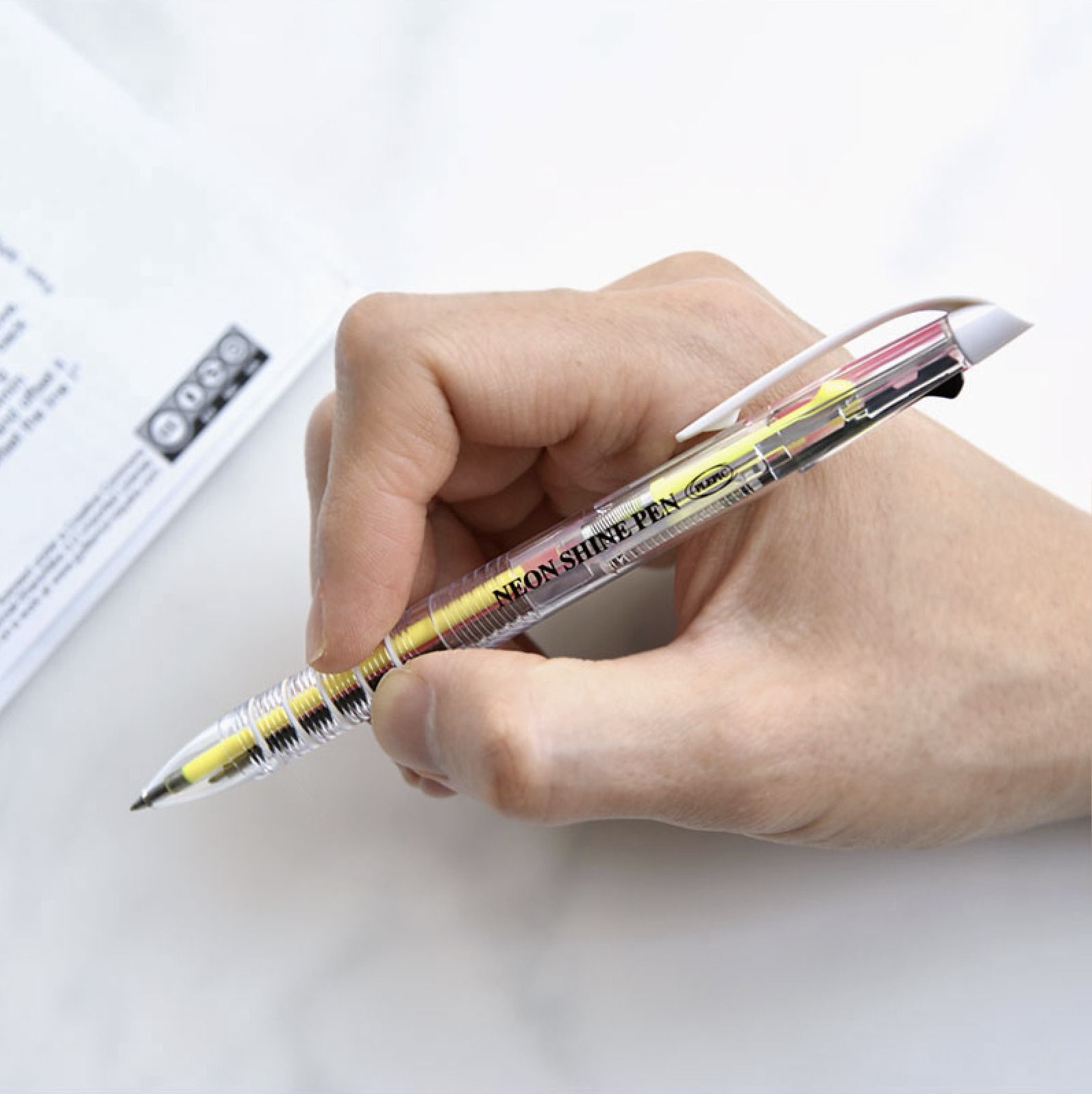 MochiThings: Neon Shine 3 Color Pen