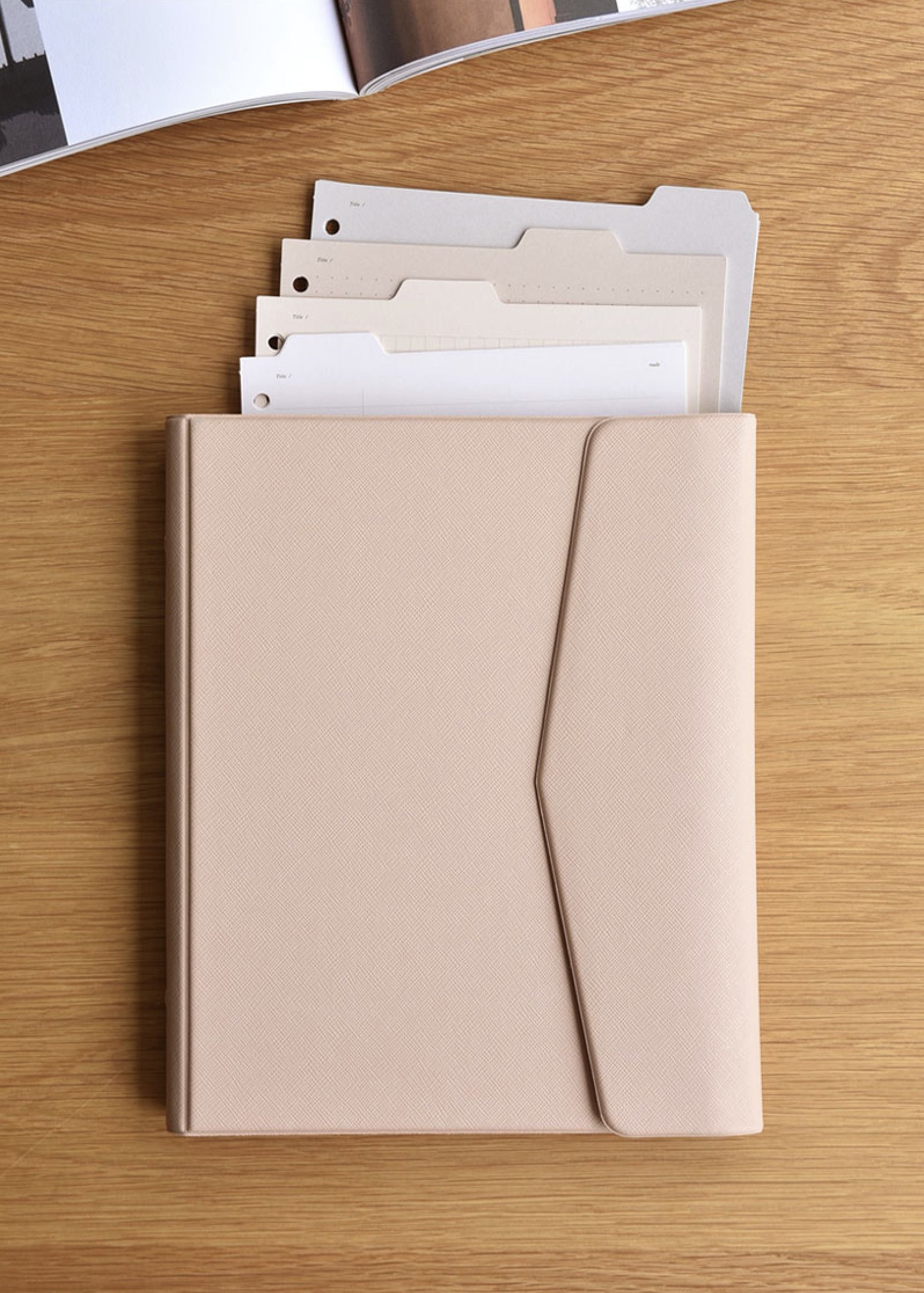 MochiThings: Classy Gentle 6 Ring A5 Binder
