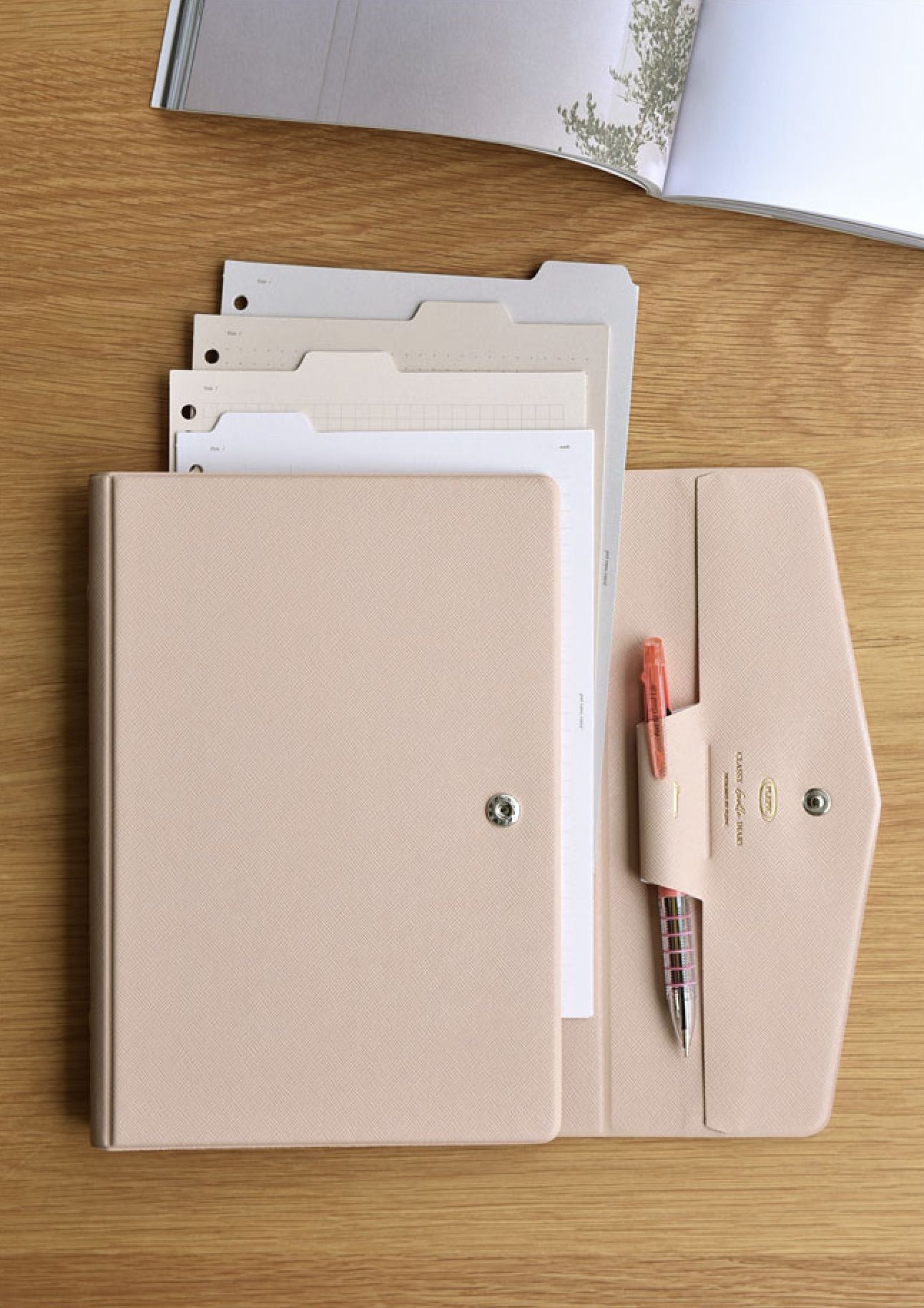 MochiThings: Classy Gentle 6 Ring A5 Binder