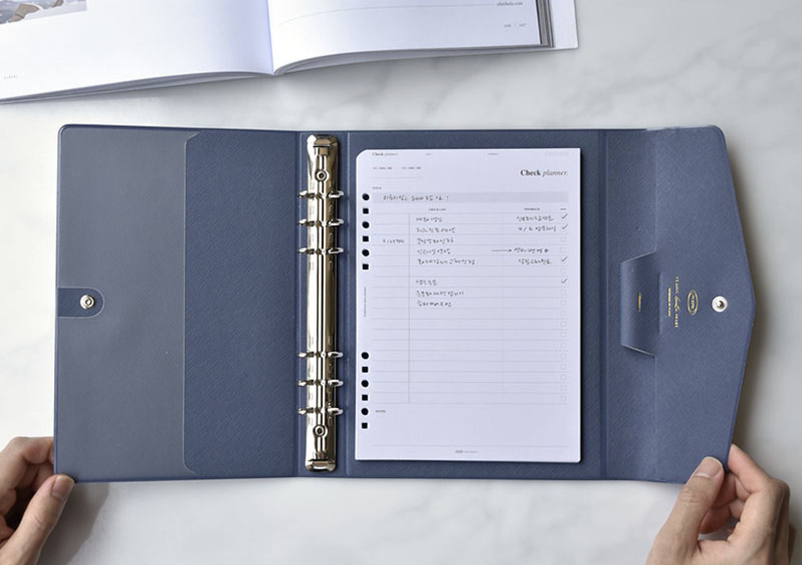 MochiThings: Classy Gentle 6 Ring A5 Binder