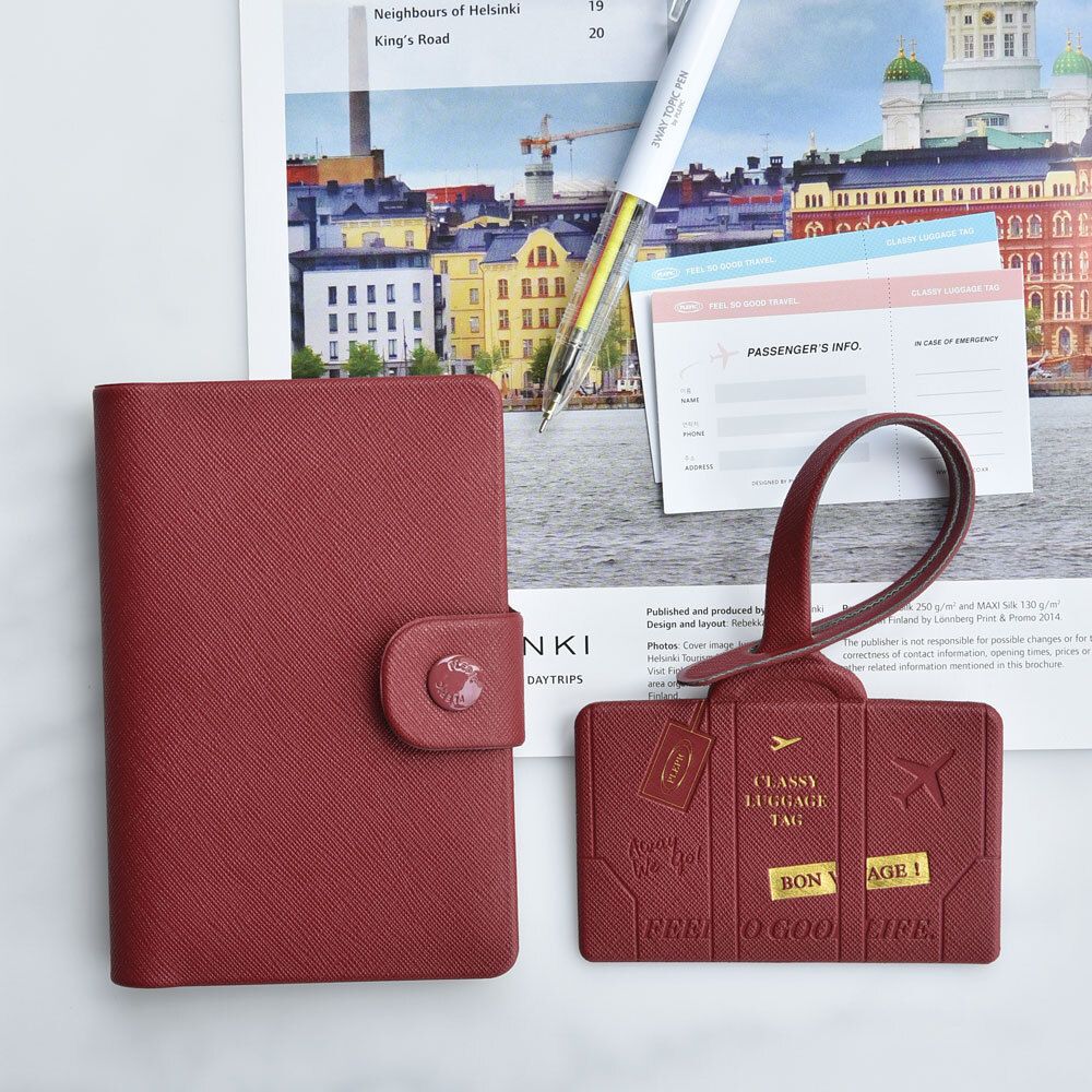 MochiThings: Classy Anti Skimming Passport & SIM Card Case