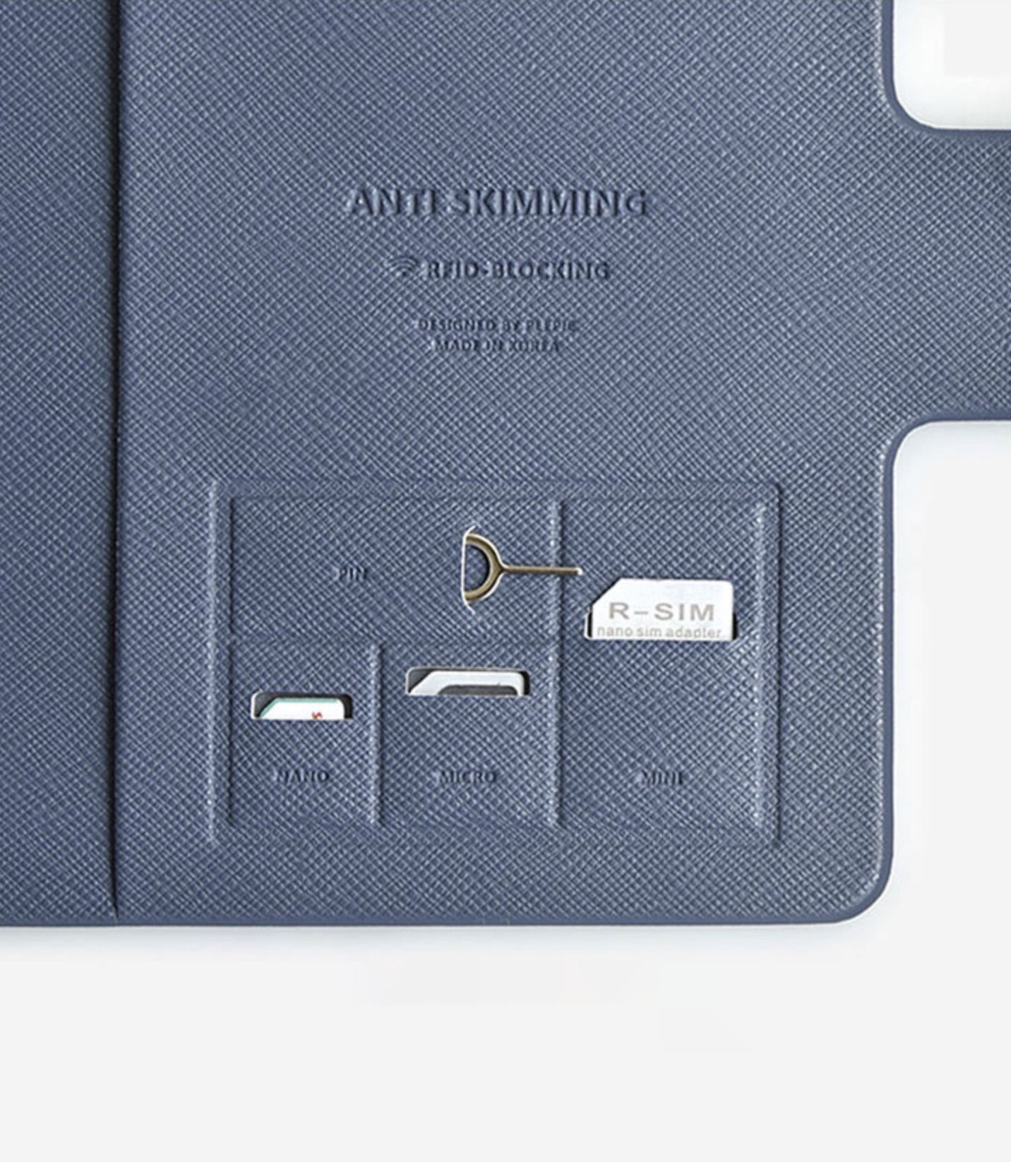 MochiThings: Classy Anti Skimming Passport & SIM Card Case
