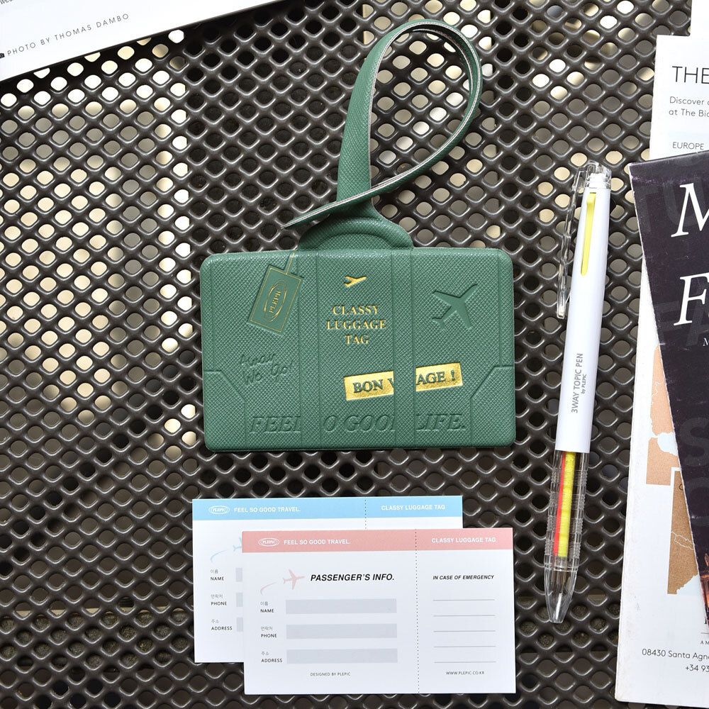MochiThings: Classy Travel Luggage Tag