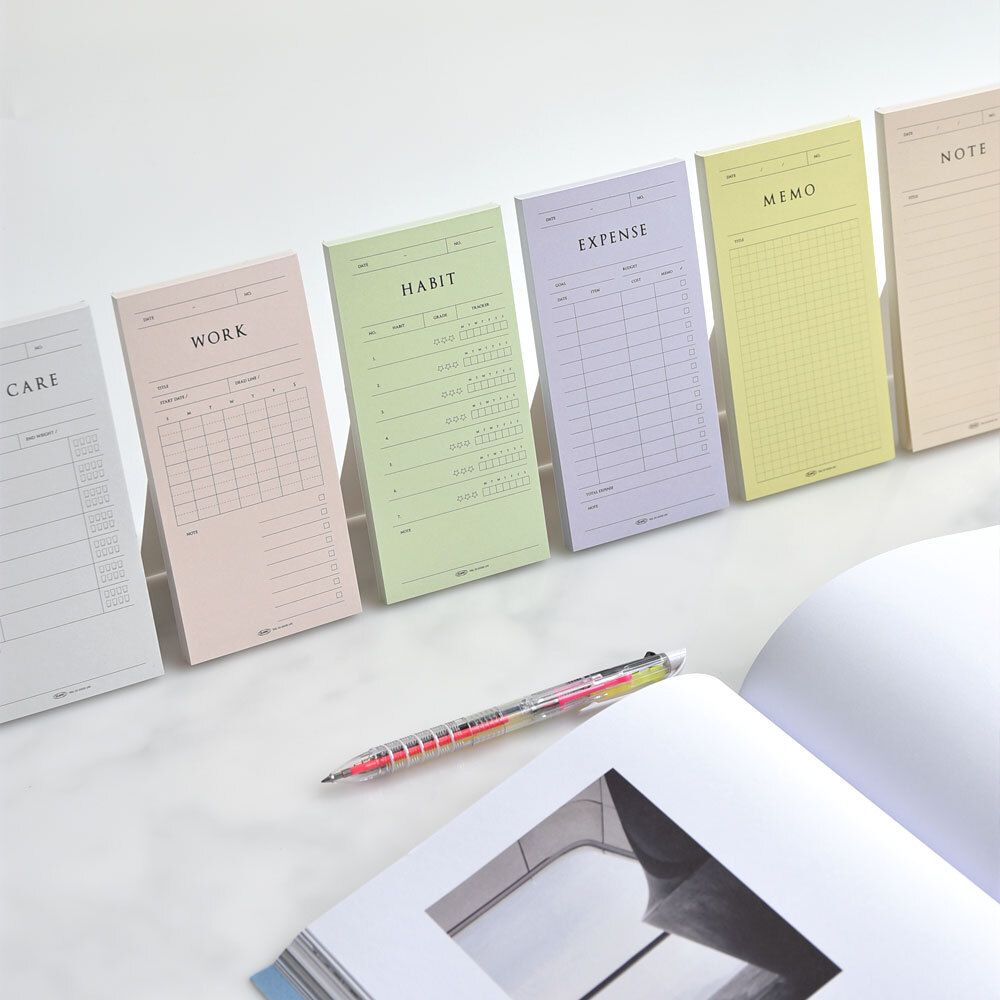 MochiThings: Pop-up Standing Schedule Memo Pad