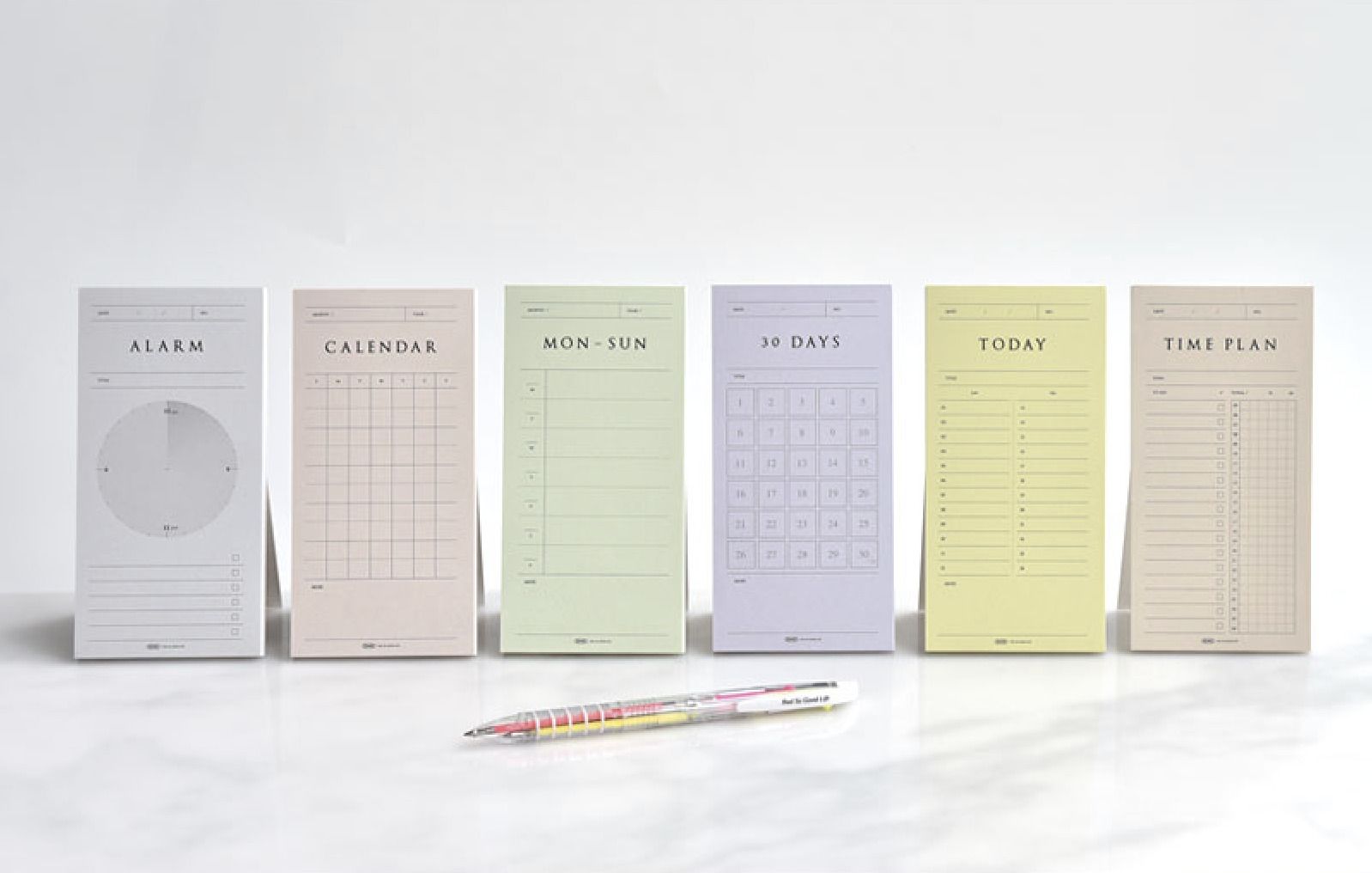 MochiThings: Pop-up Standing Schedule Memo Pad