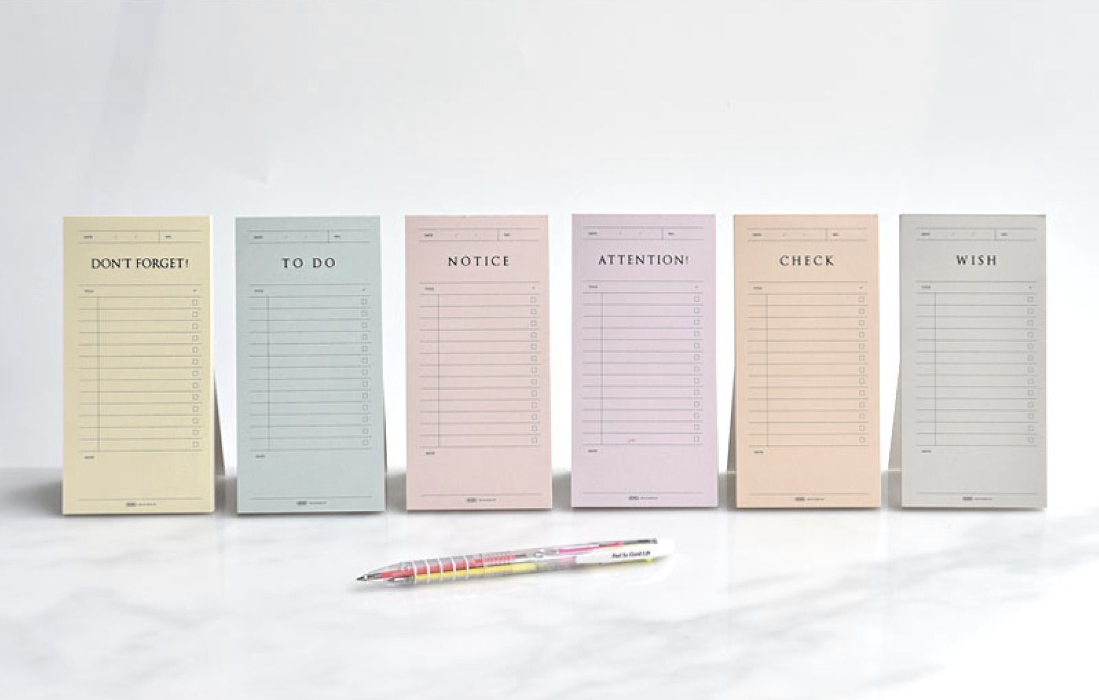 MochiThings: Pop-up Standing Schedule Memo Pad