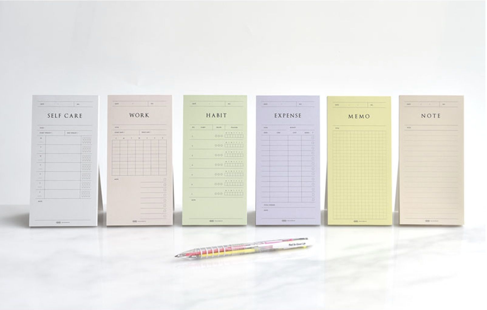 MochiThings: Pop-up Standing Schedule Memo Pad