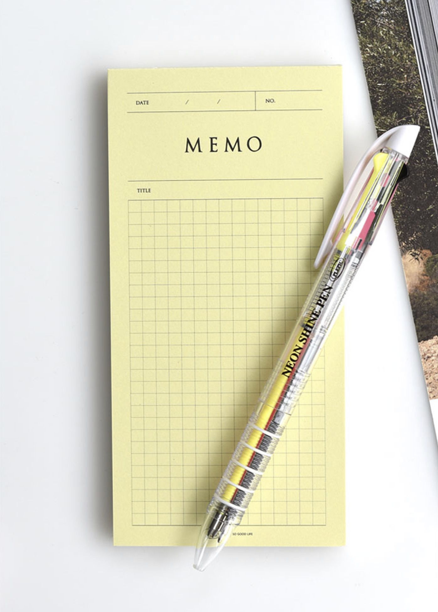 MochiThings: Pop-up Standing Schedule Memo Pad
