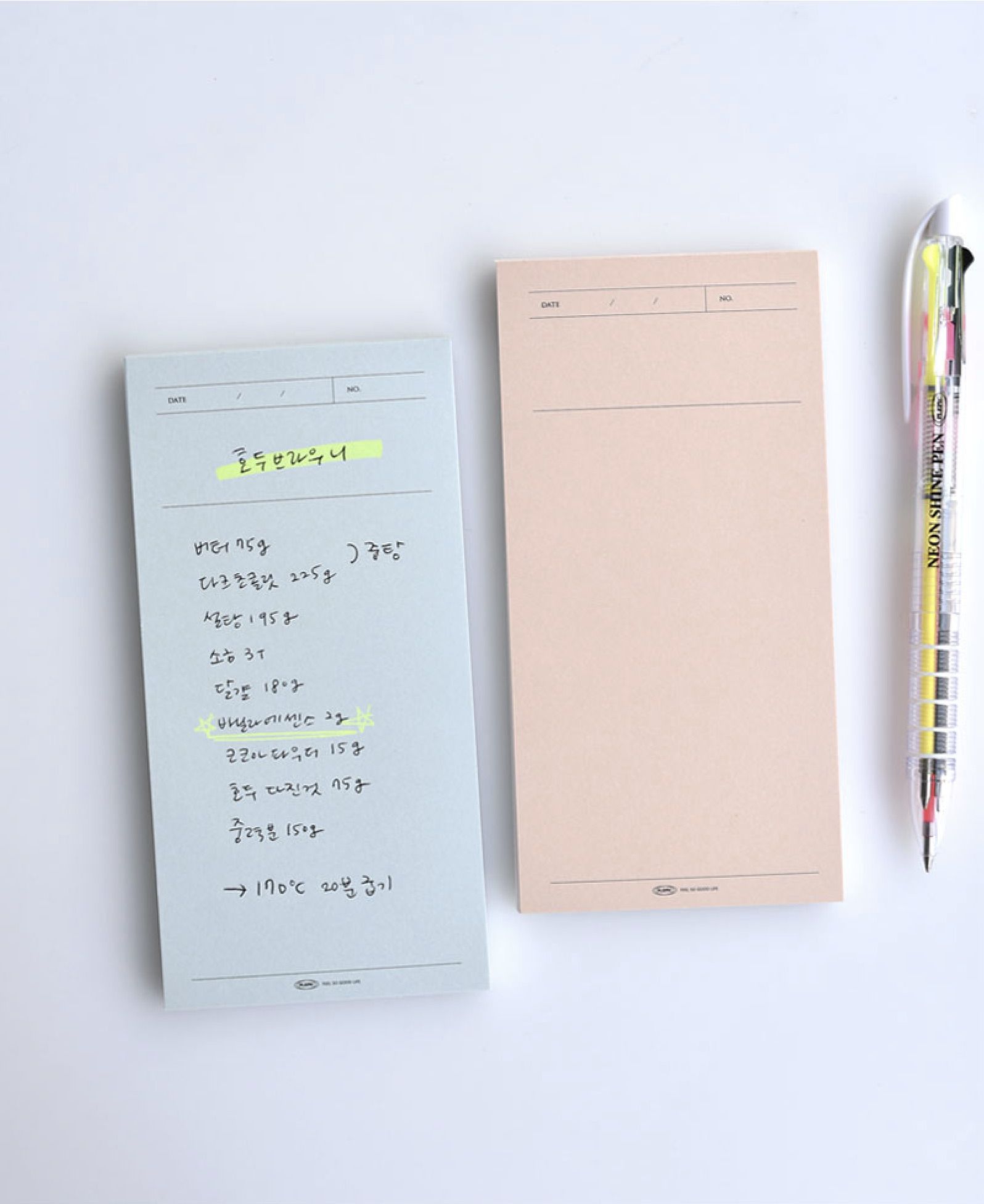 MochiThings: Pop-up Standing Schedule Memo Pad