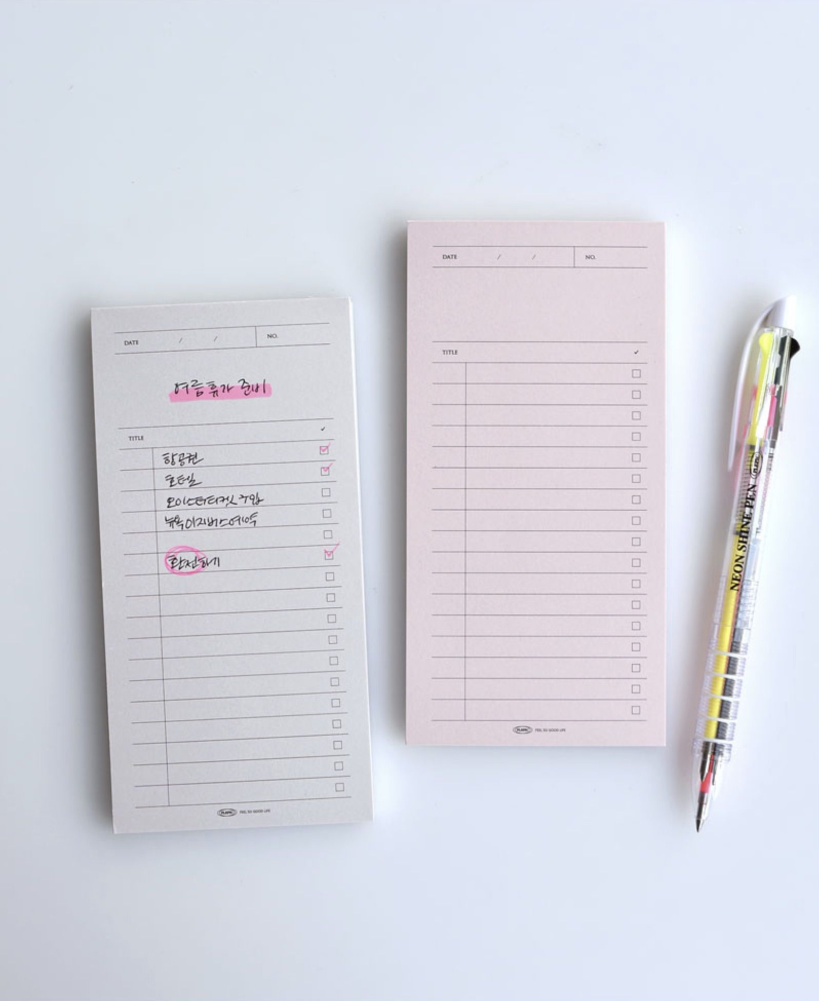 MochiThings: Pop-up Standing Schedule Memo Pad