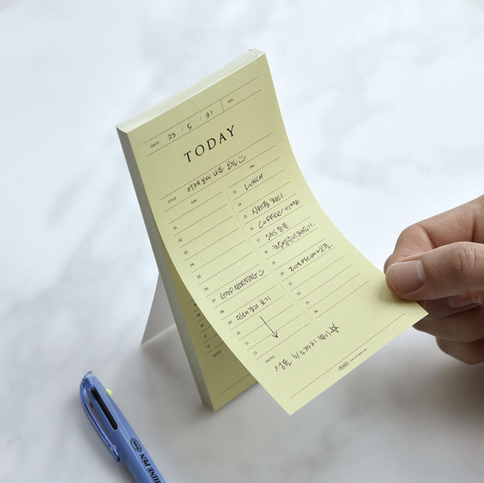 MochiThings: Pop-up Standing Schedule Memo Pad