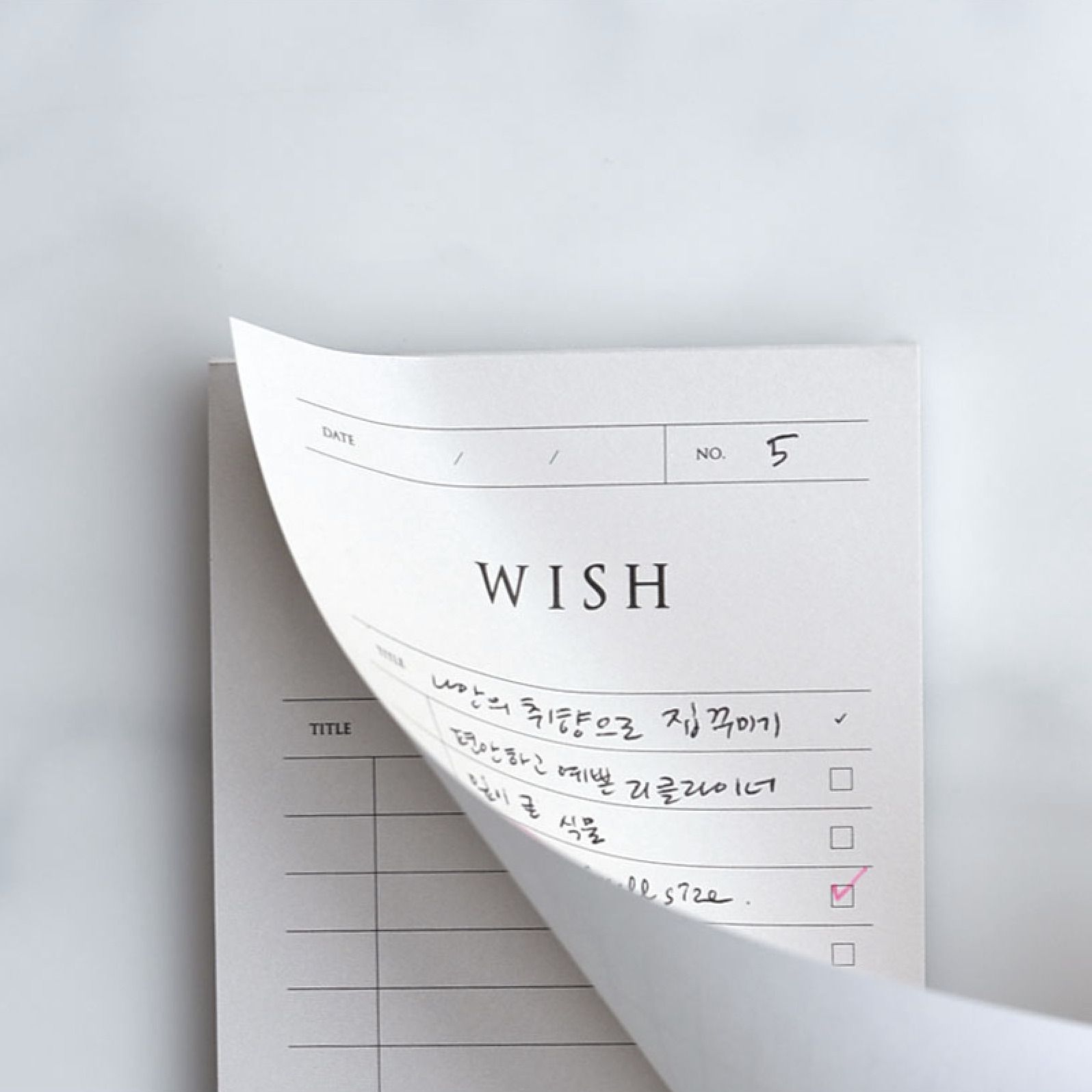 MochiThings: Pop-up Standing Schedule Memo Pad