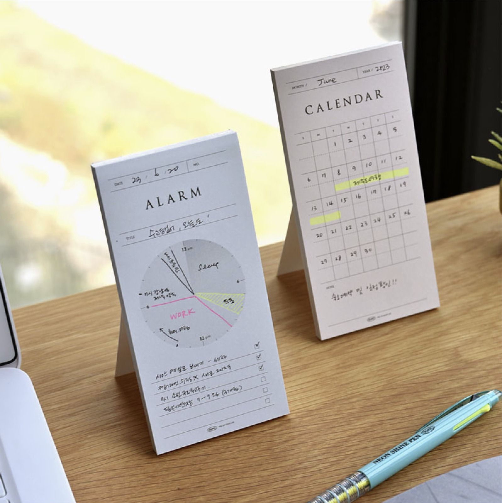 MochiThings: Pop-up Standing Schedule Memo Pad