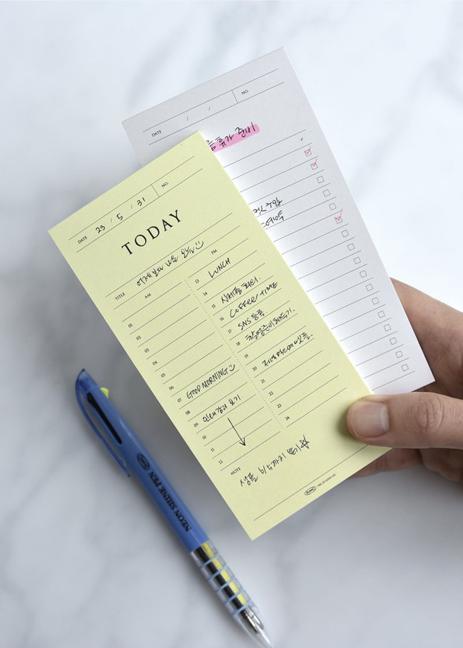 MochiThings: Pop-up Standing Schedule Memo Pad