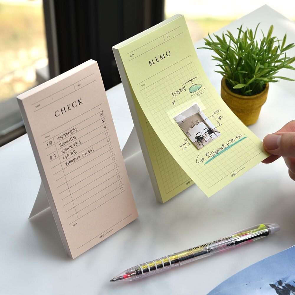 MochiThings: Pop-up Standing Schedule Memo Pad