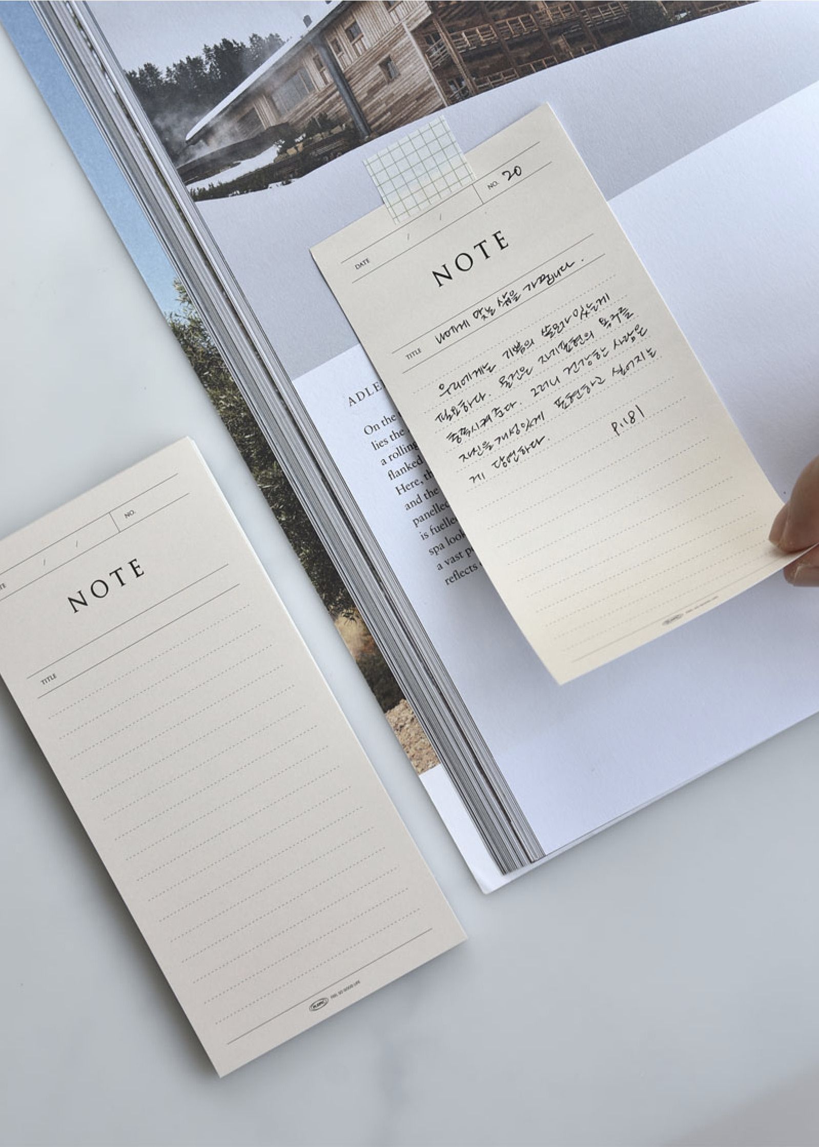 MochiThings: Pop-up Standing Schedule Memo Pad