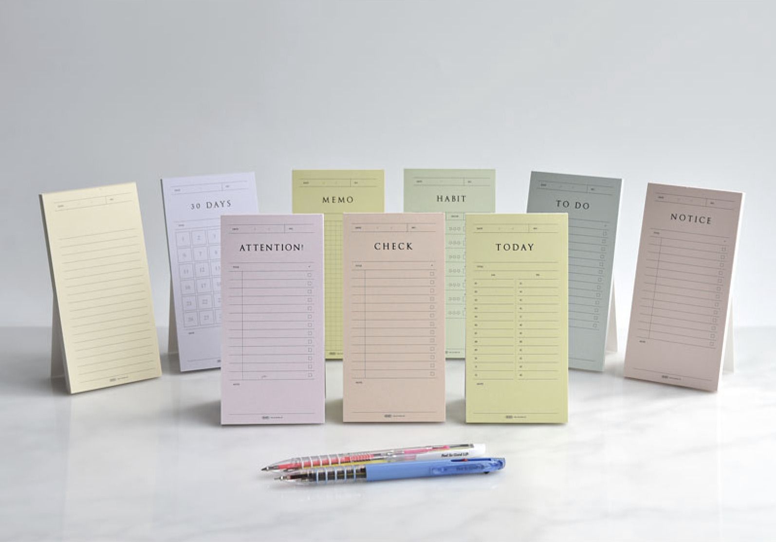 MochiThings: Pop-up Standing Schedule Memo Pad