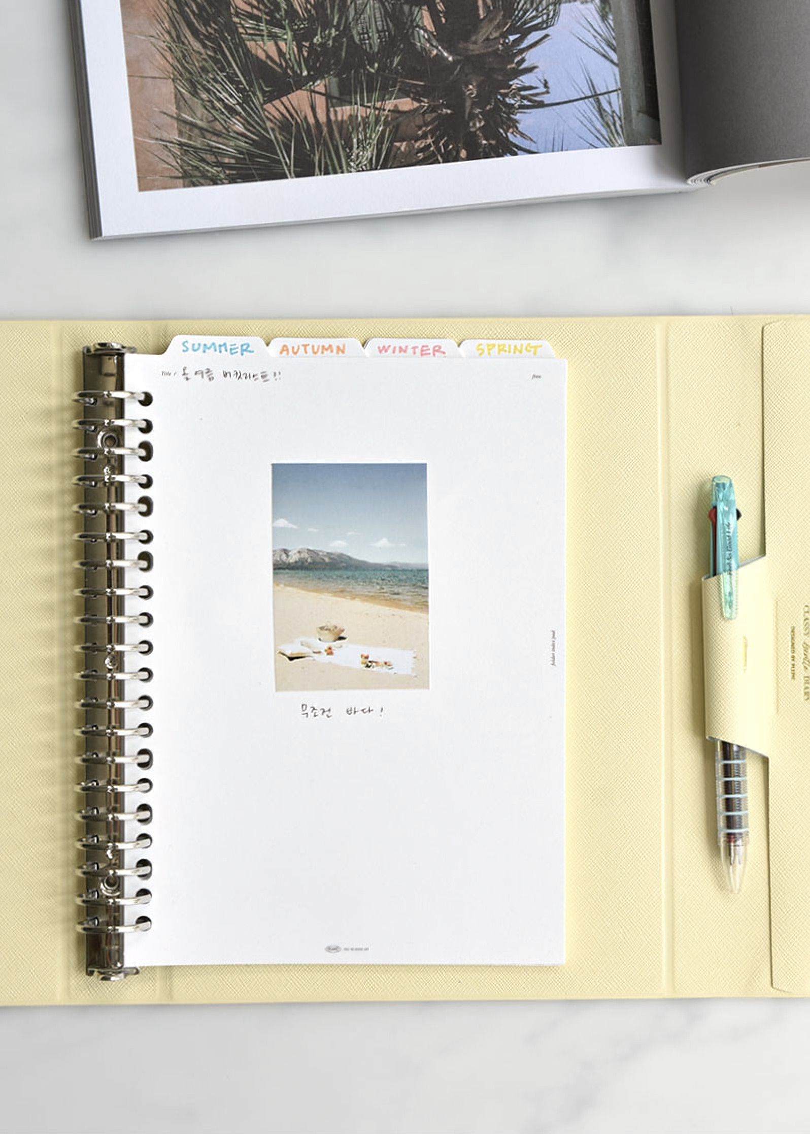 MochiThings: Folder Index 6 Ring & 20 Ring A5 Note Refill Set