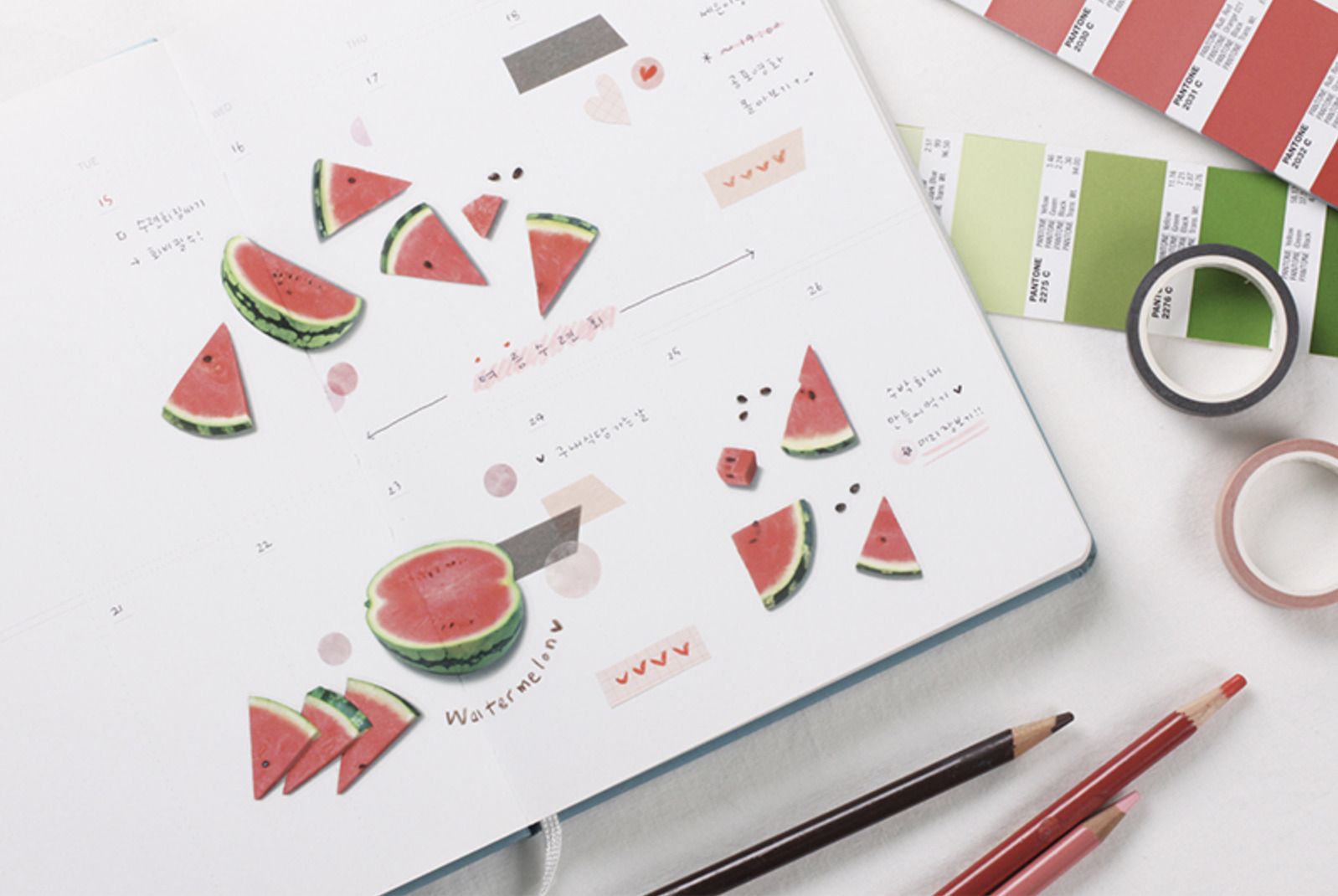 MochiThings: Watermelon Pressed Fruit Sticker