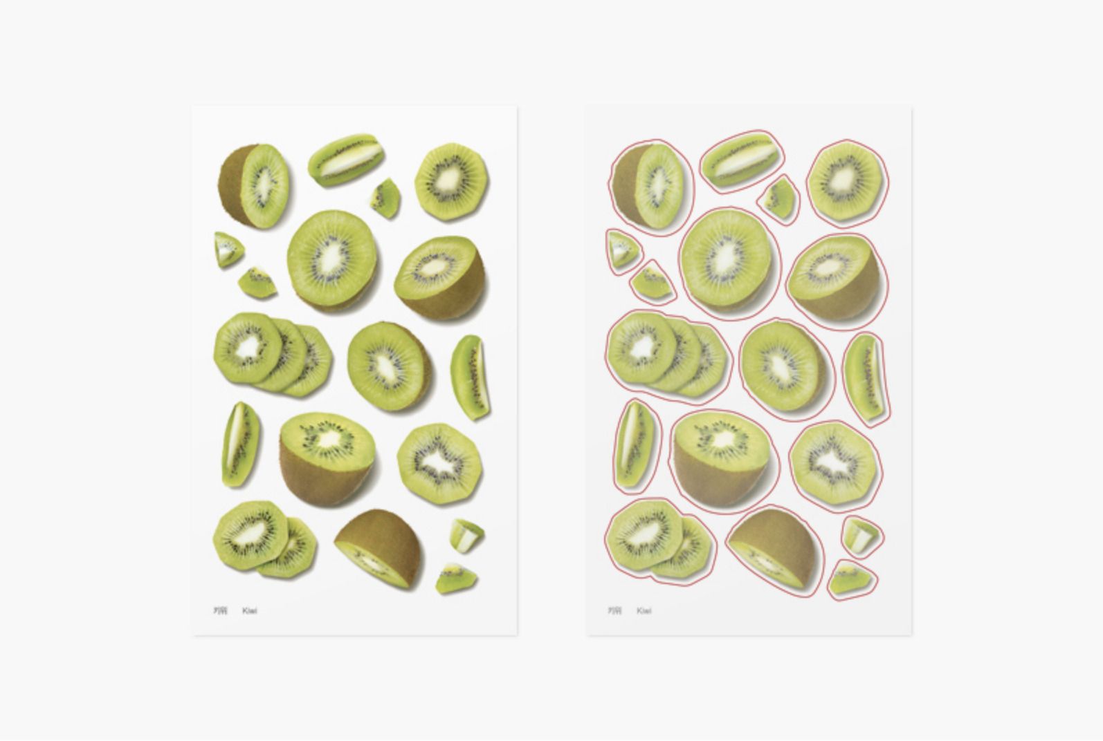 MochiThings: Kiwi Pressed Fruit Sticker