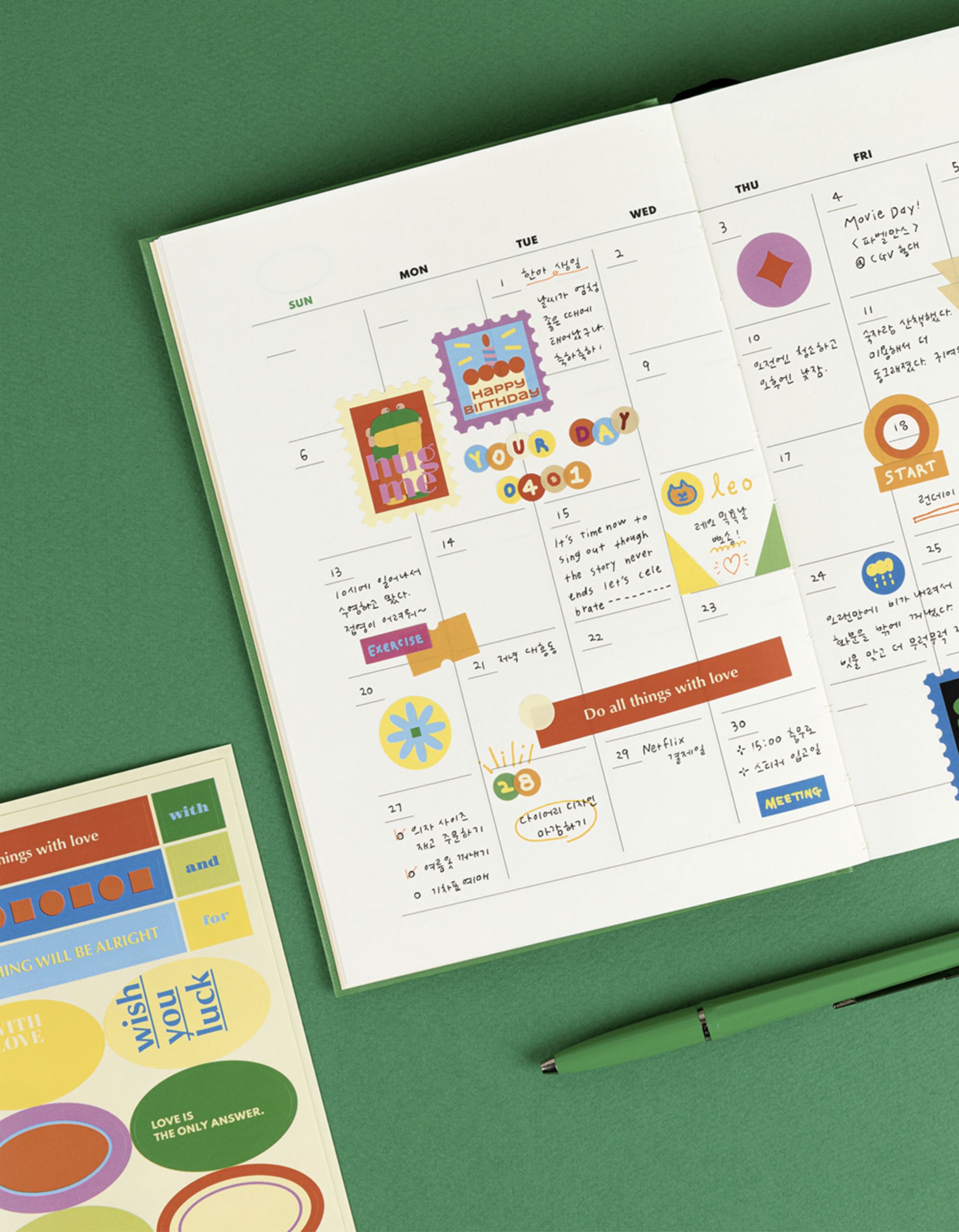 MochiThings: 8pcs Little Things Label Sticker Set