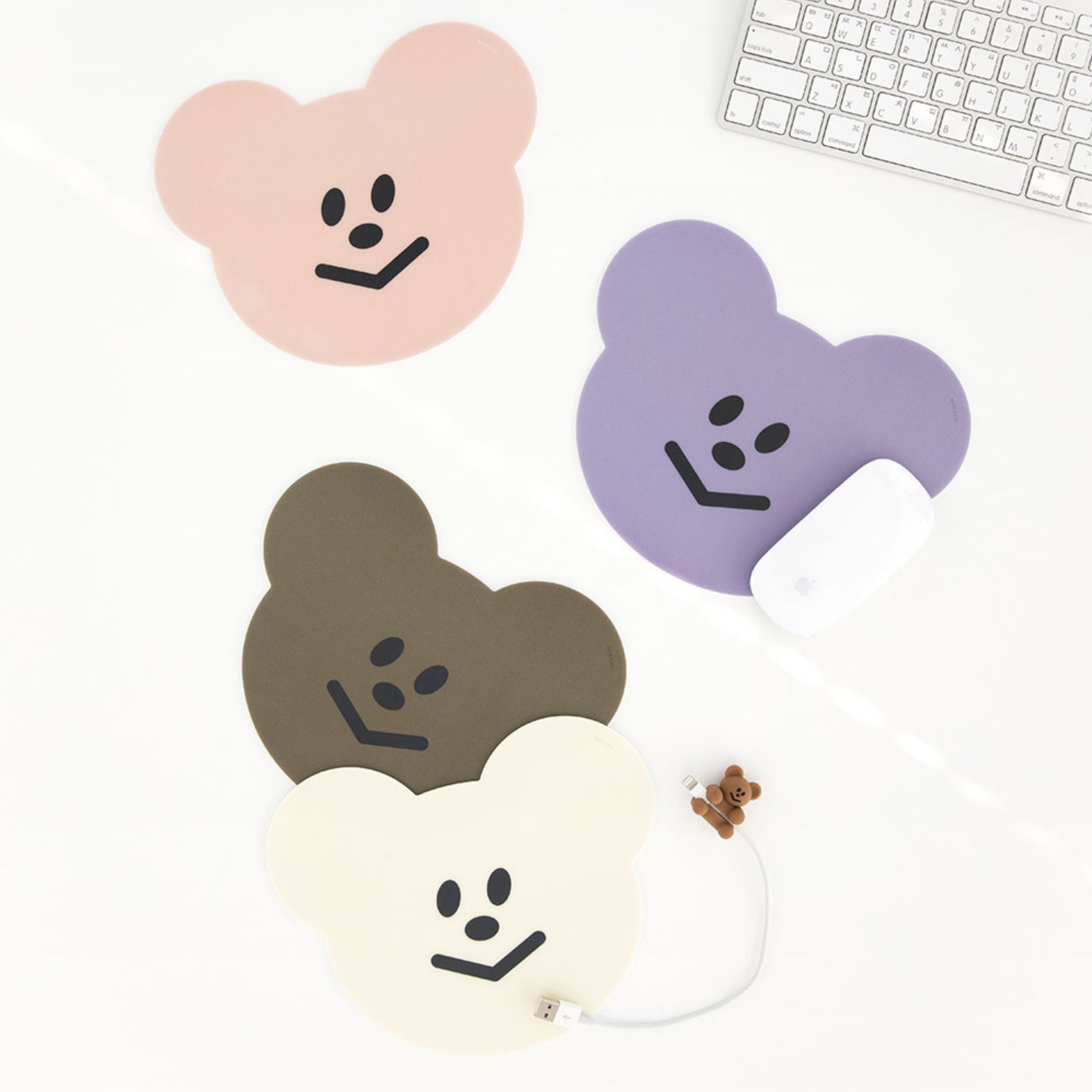 MochiThings: Smile Bear Mouse Pad