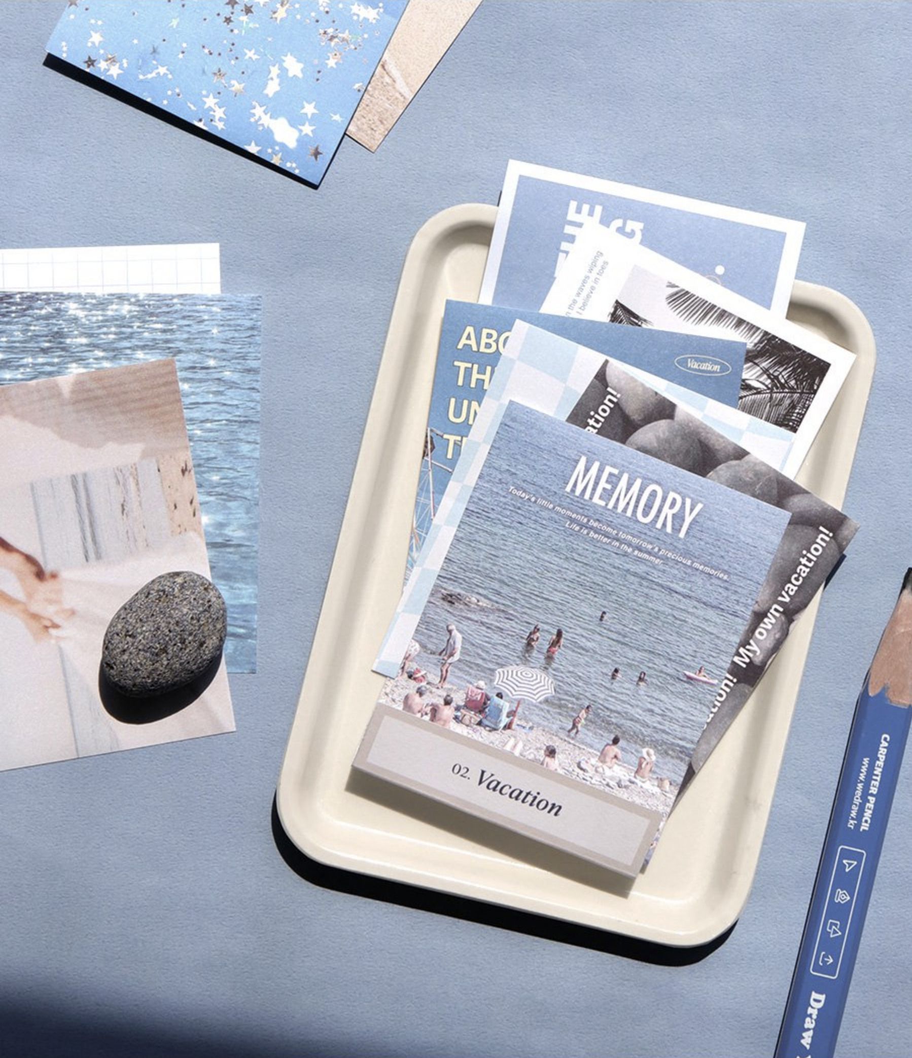 MochiThings: 50pcs Moodscape Background Sticker Set