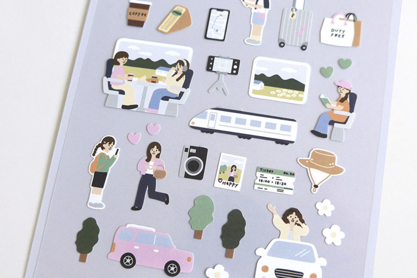 MochiThings: Trip Vlog Deco Sticker