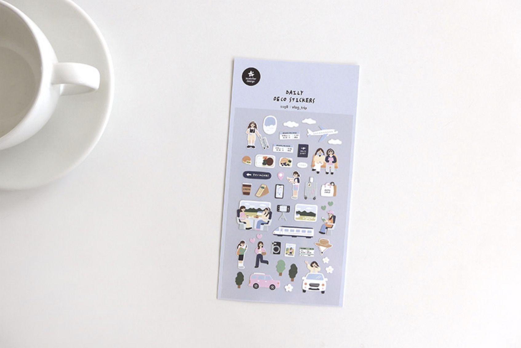 MochiThings: Trip Vlog Deco Sticker