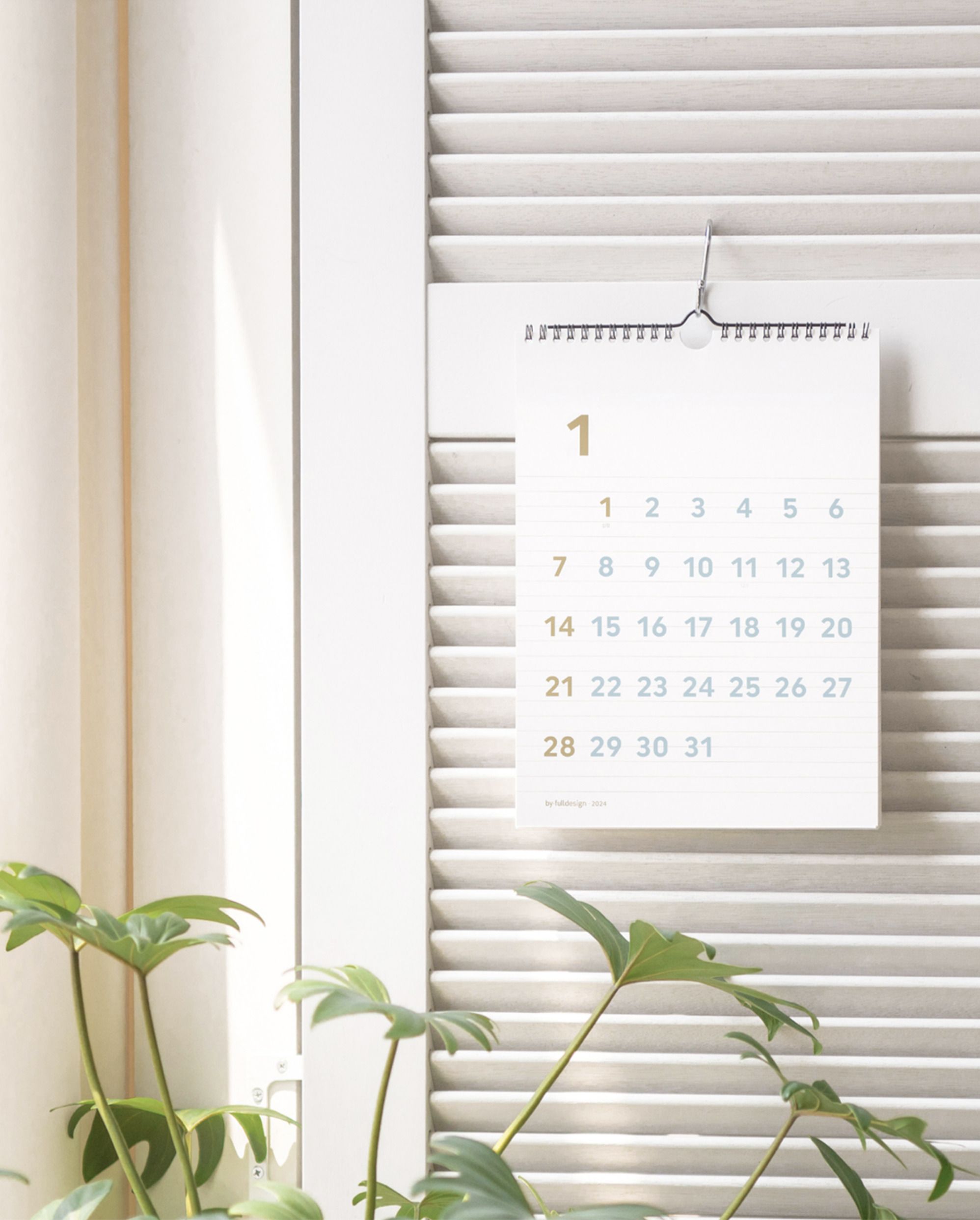 MochiThings: 2024 Large Basic Wall Calendar