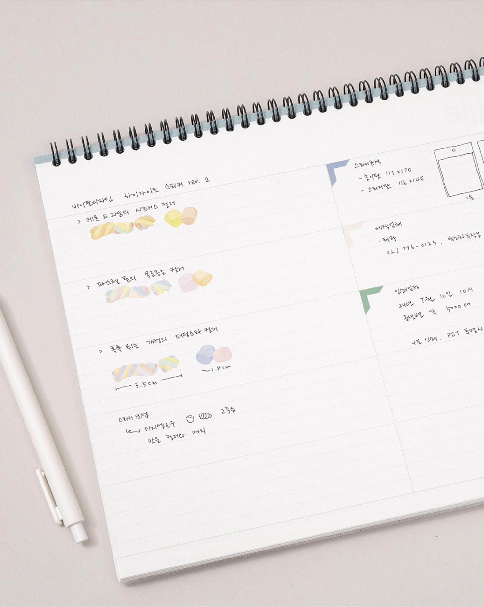 MochiThings: 2024 Wide Basic Desk Weekly Planner