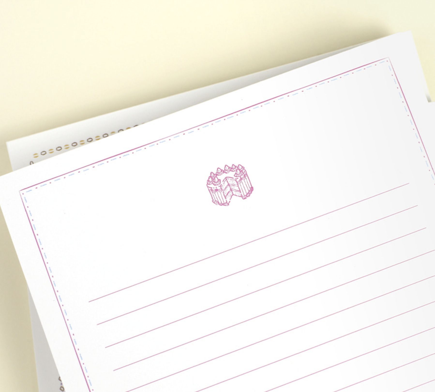 MochiThings: Dear A5 Ruled Notepad