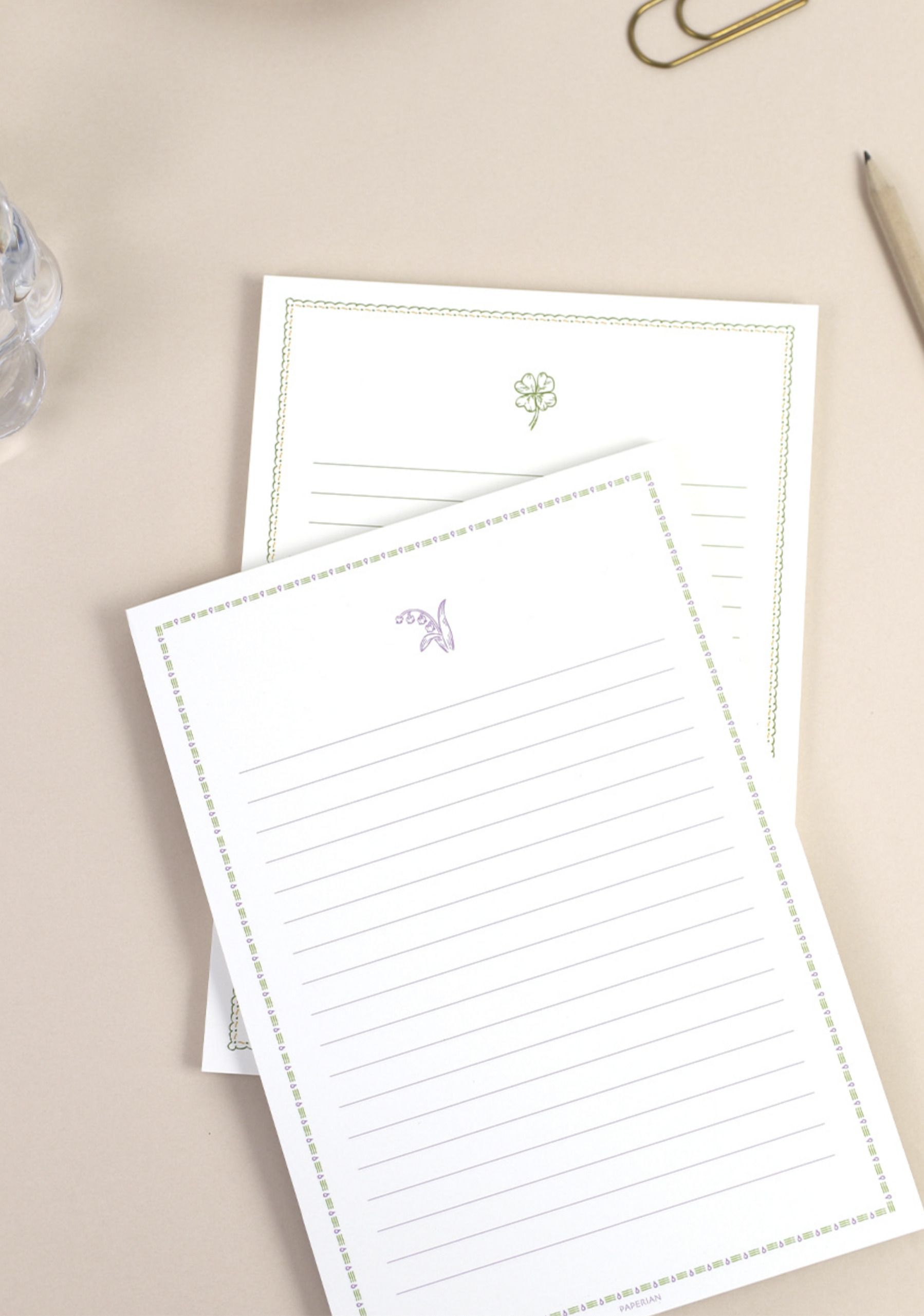 MochiThings: Dear A5 Ruled Notepad