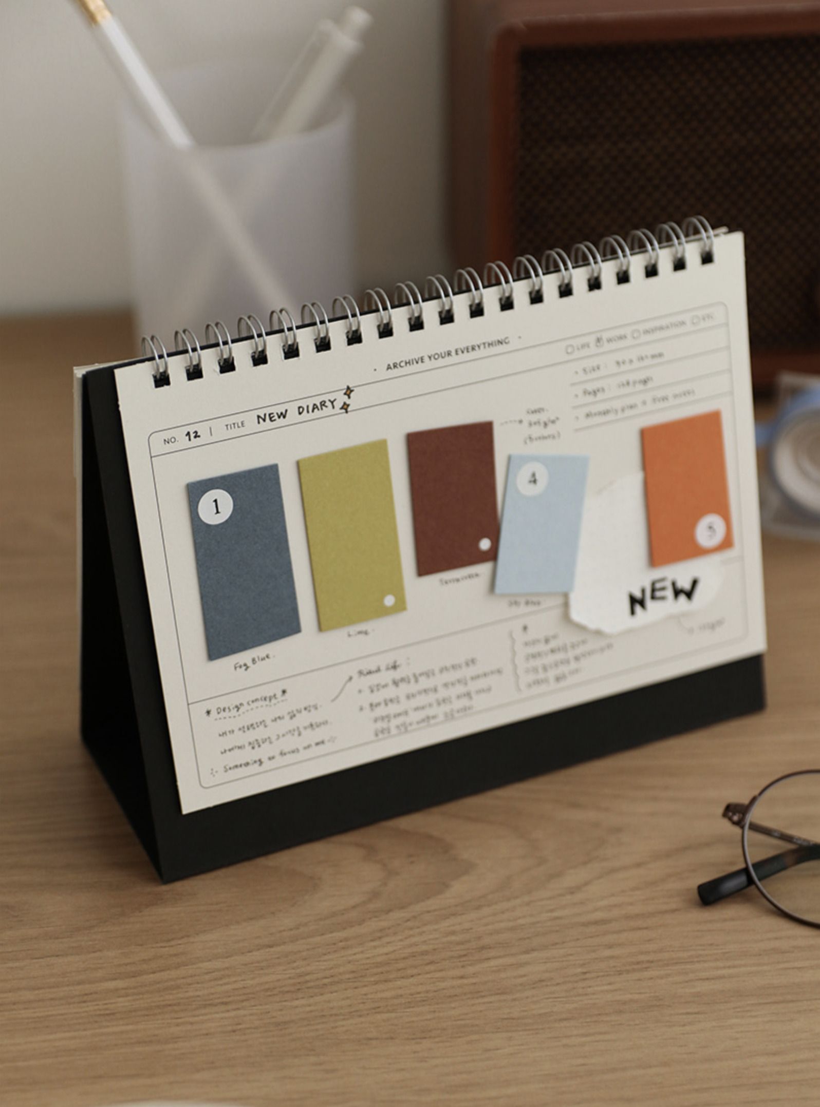MochiThings: 2024 Archive Desk Calendar