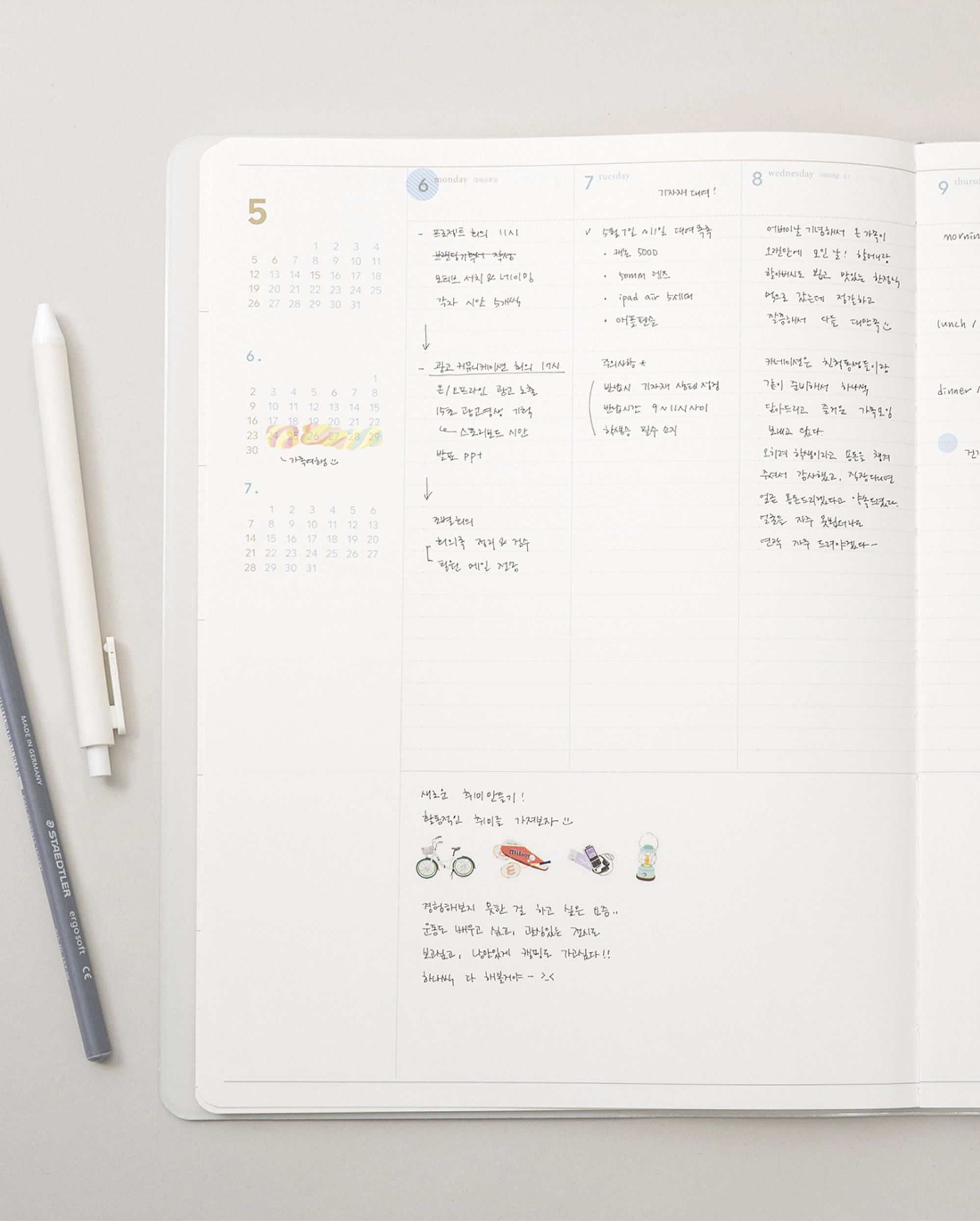 MochiThings: 2024 Large Slim & Wide Weekly Planner